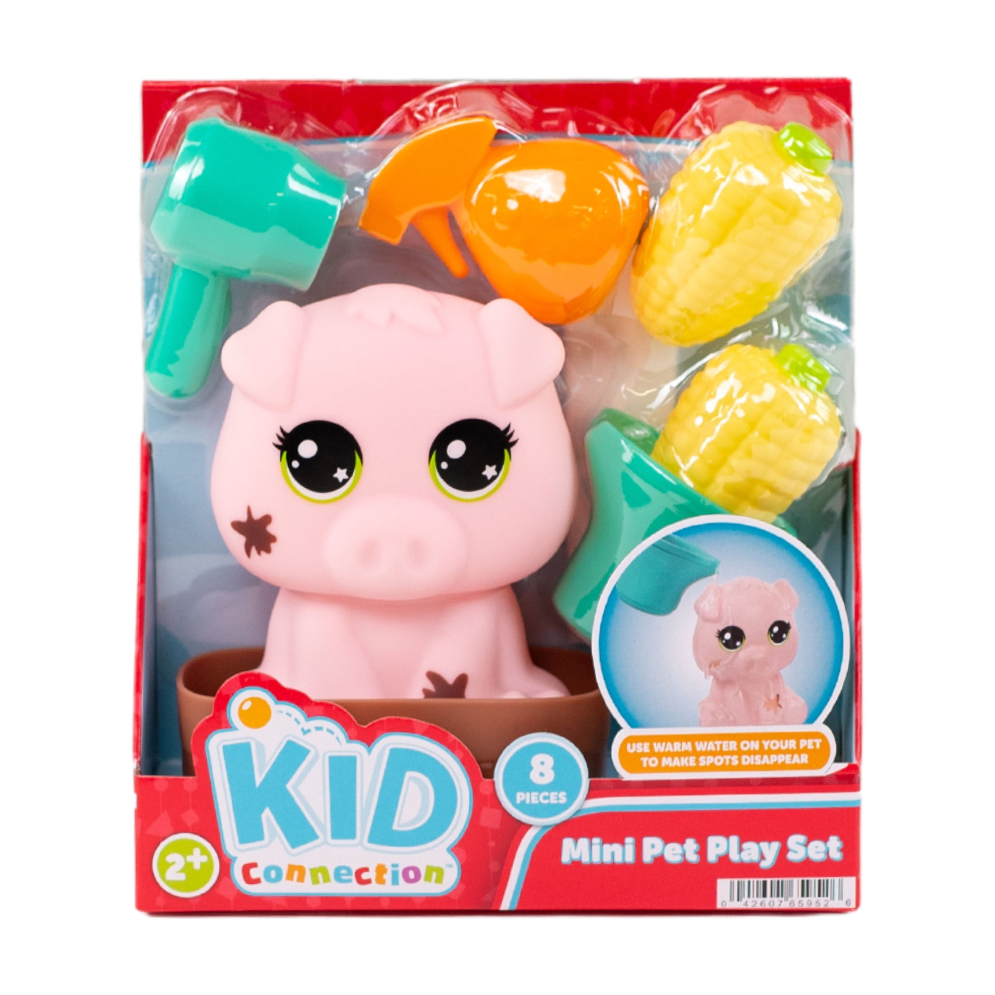 Kid Connection Mini Pet Water Play Set with Color Changing Feature 8 ...