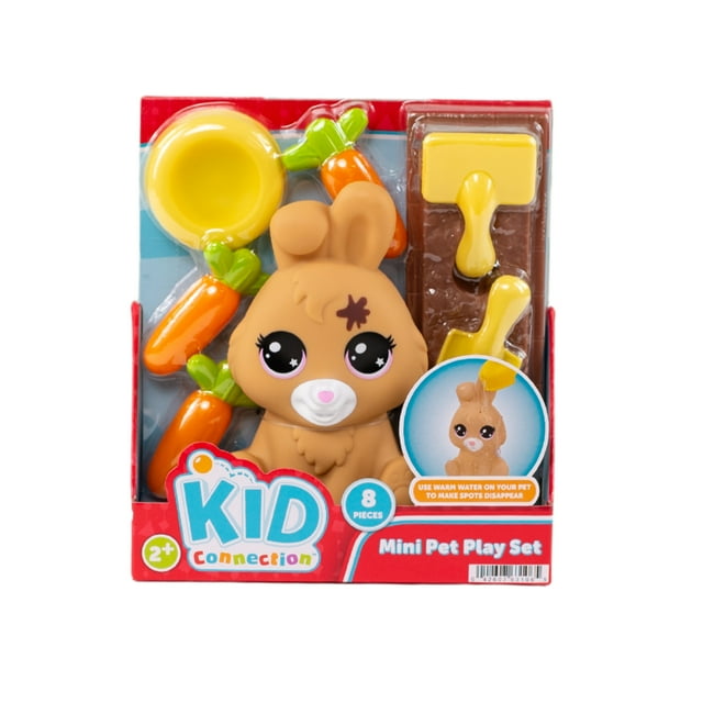 Kid Connection Mini Pet Rabbit Water Play Set with Color Changing ...