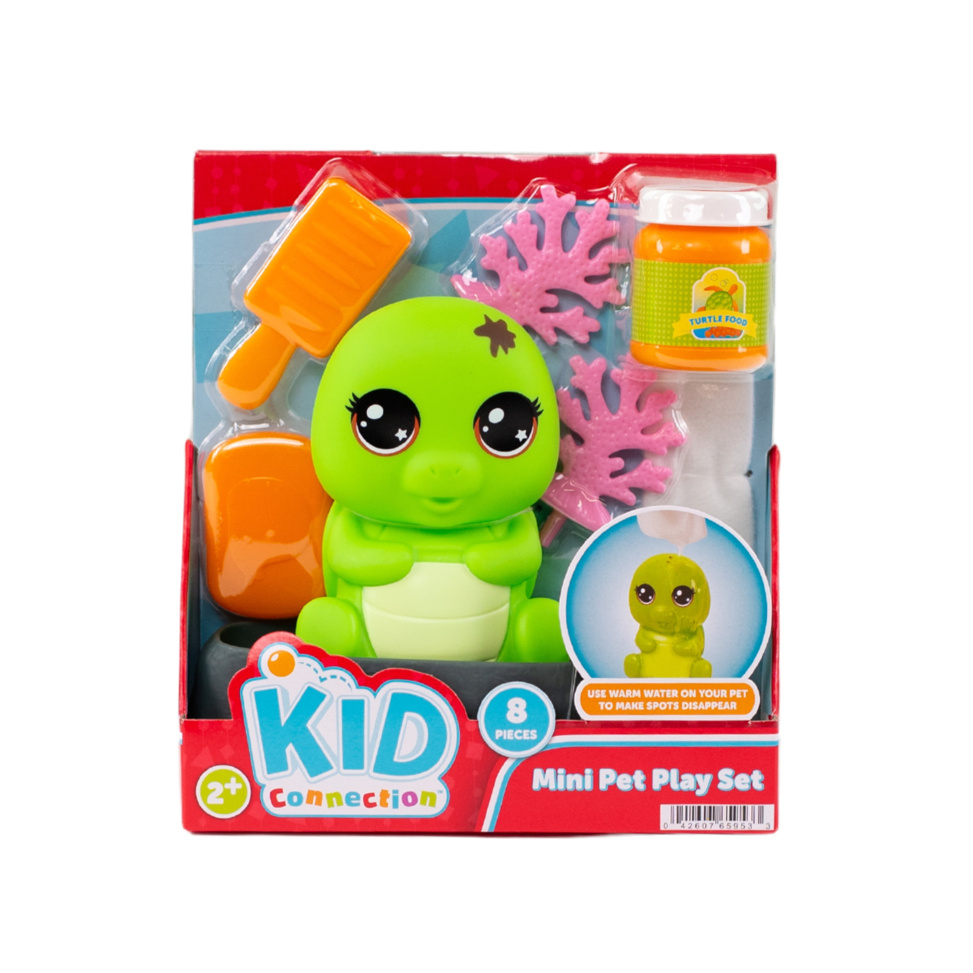 Kid Connection Mini Pet Turtle Water Play Set with Color Changing ...