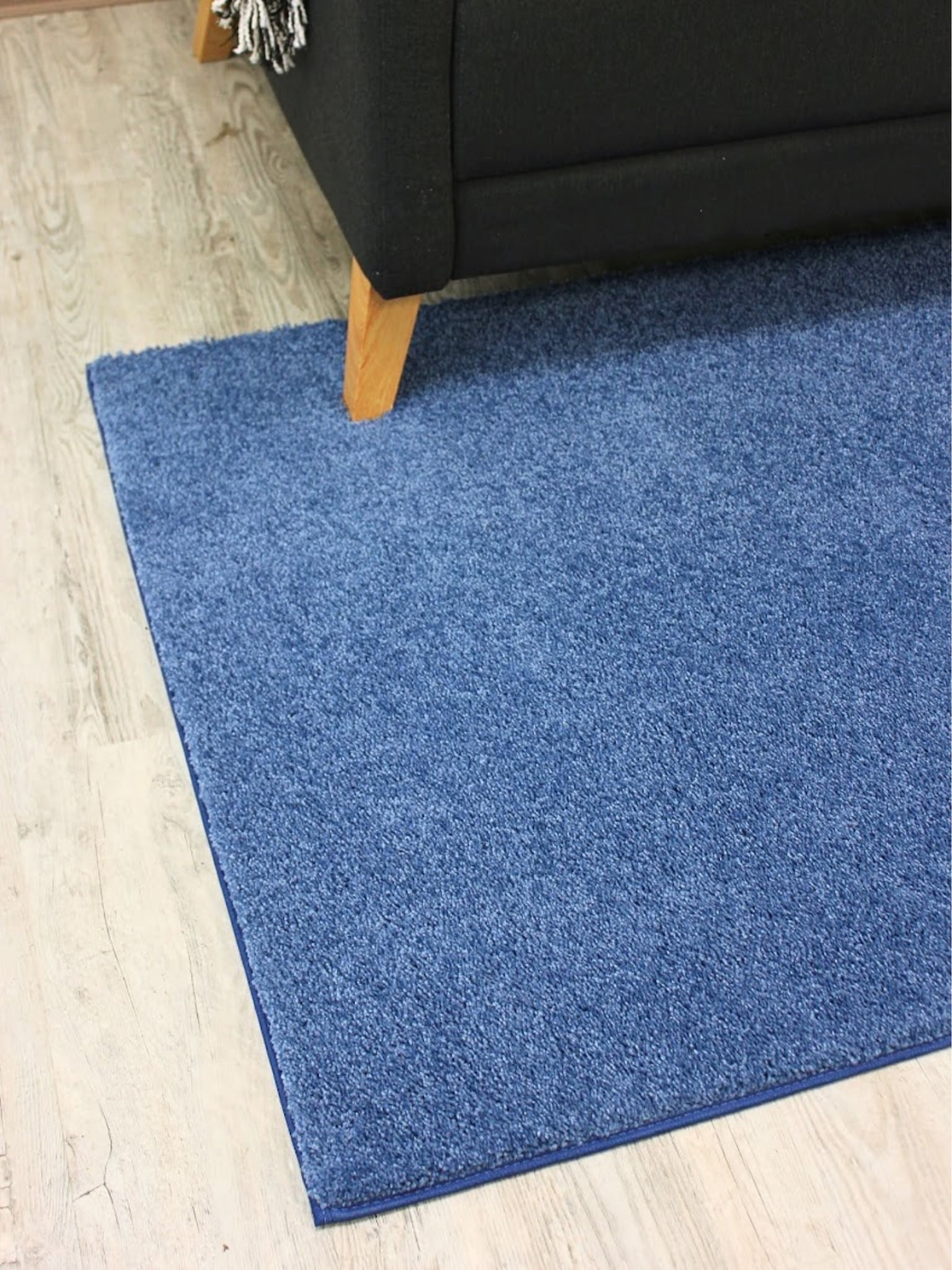 Koeckritz Rugs Kid Crossing Soft Area Rug, 6'x10', Blue, for Living ...