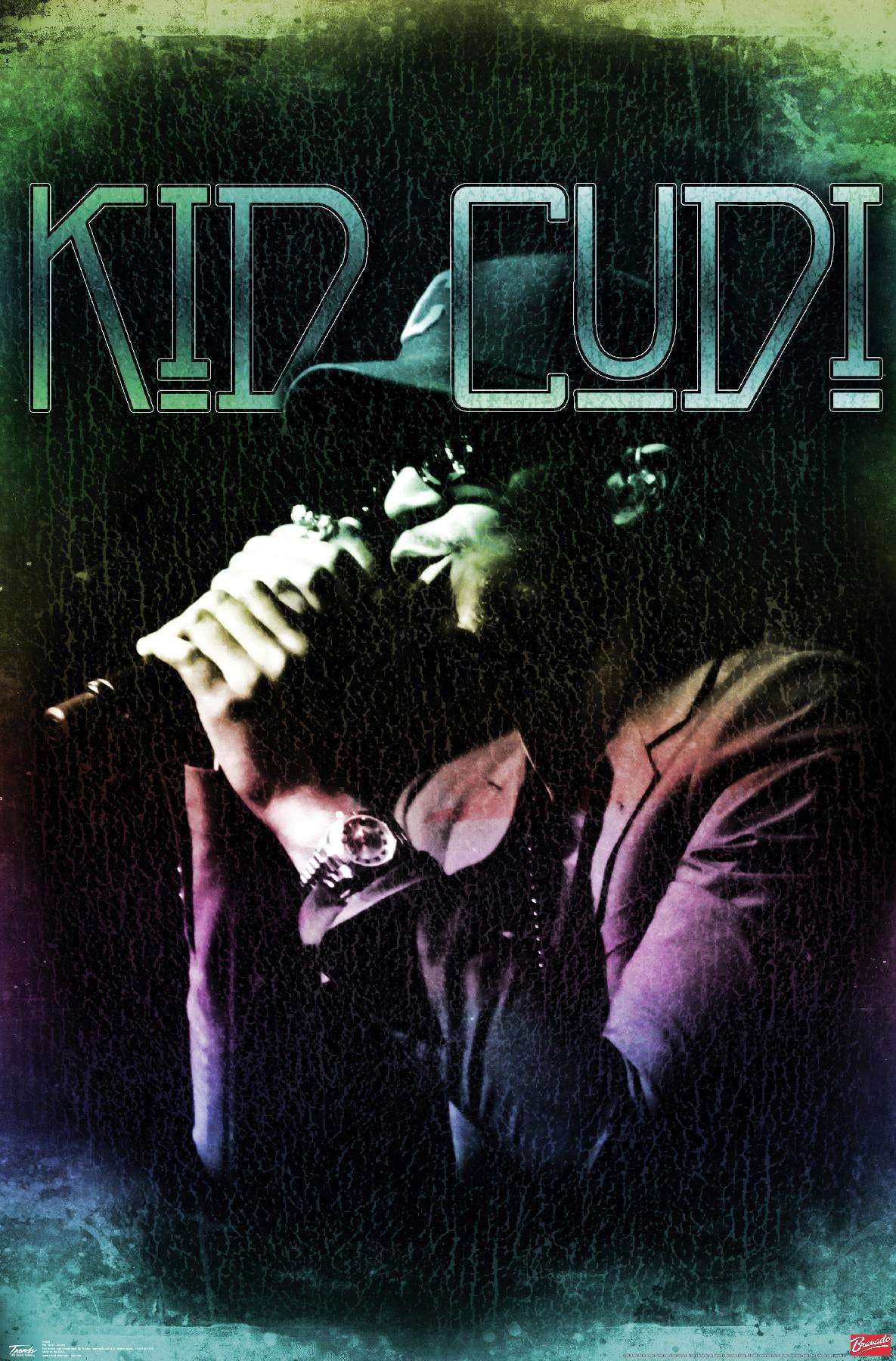 Kid Cudi - Colors Wall Poster, 14.725" x 22.375" - Walmart.com