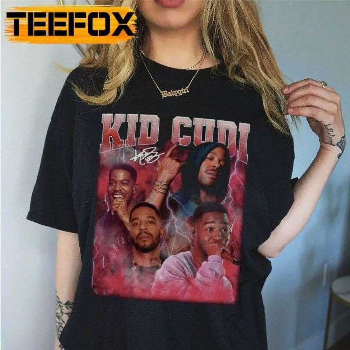 Kid Cudi Marino Morwood Man On The Moon 2022 Rapper T-Shirt - Walmart.com