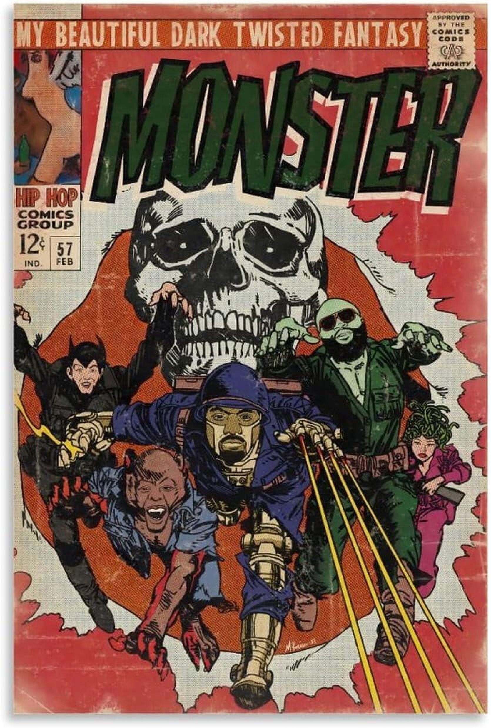 Kid Cudi Poster Man On The MoonⅡ Music Album Poster Rapper Hip-hop ...