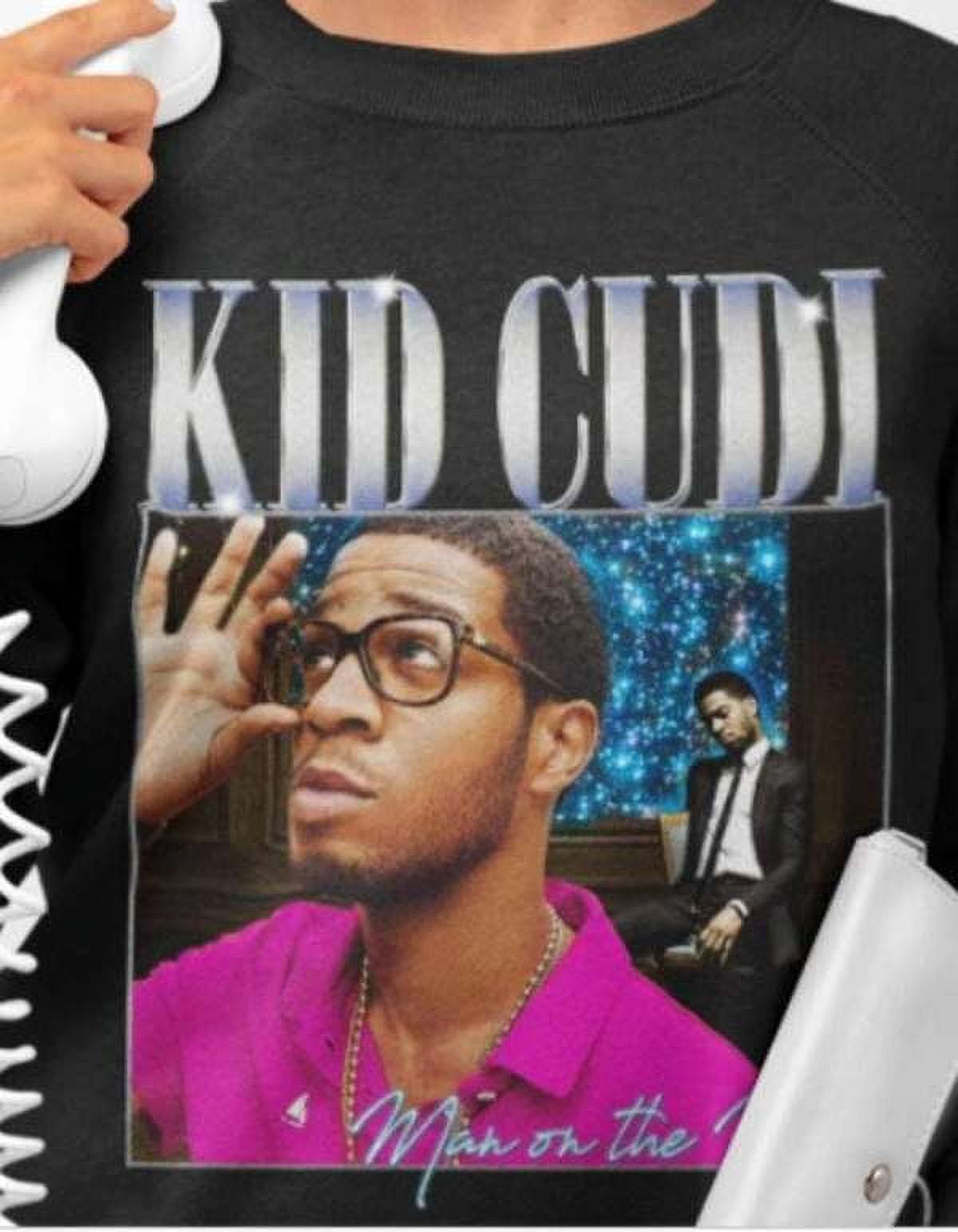 Kid Cudi Rap Hip Hop T-shirt Merch Rapper - Walmart.com