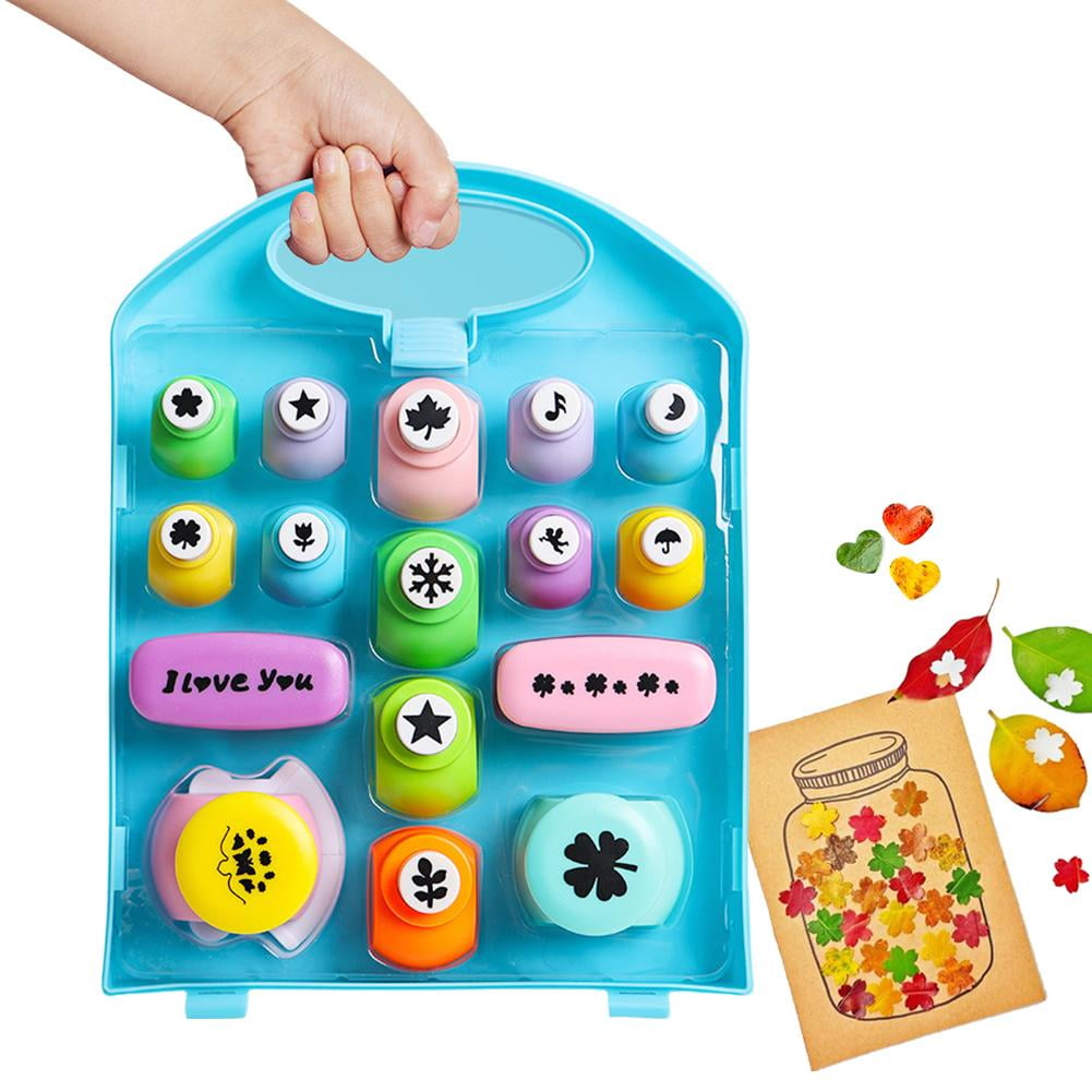 Kid DIY Hand Embossing Machine Craft DIY Puncher Set Gift' Children 3 F ...
