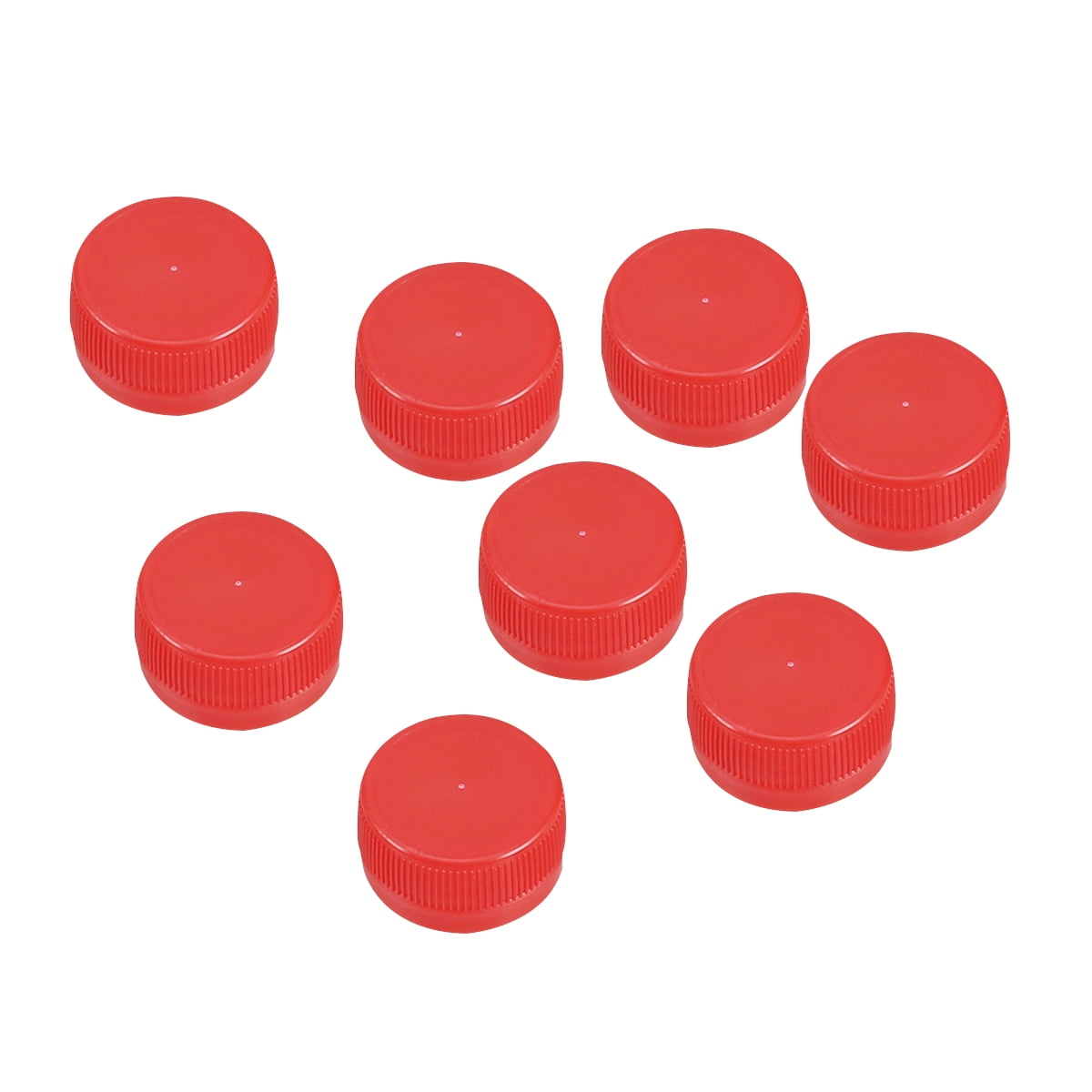 Supvox 100Pcs Red Plastic DIY Bottle Covers for Creative Art Projects ...