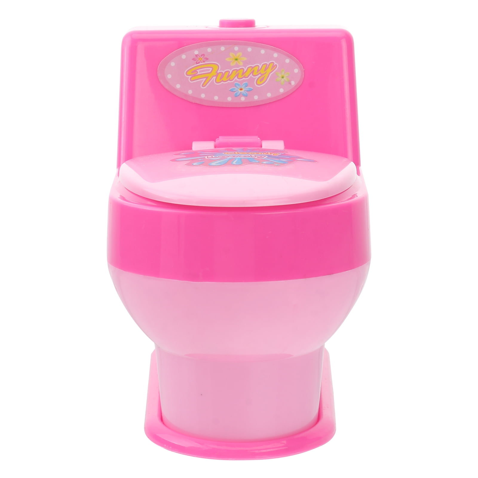 Kid Electric Commode Toy Dollhouse Small Toilet Toiletry Child Baby ...