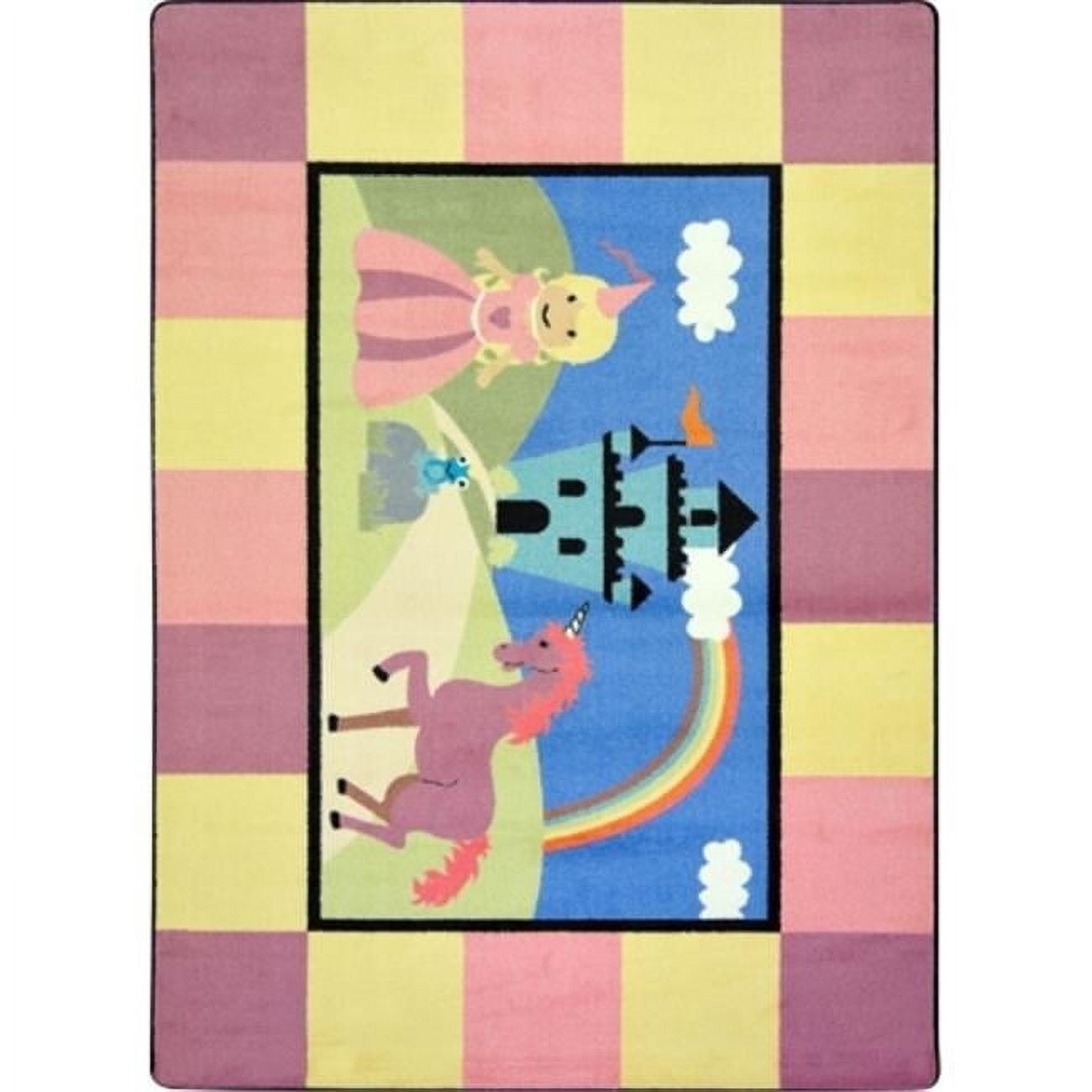 Kid Essentials Lil Princess Active Play & Juvenile Rectangle Rugs Multi ...
