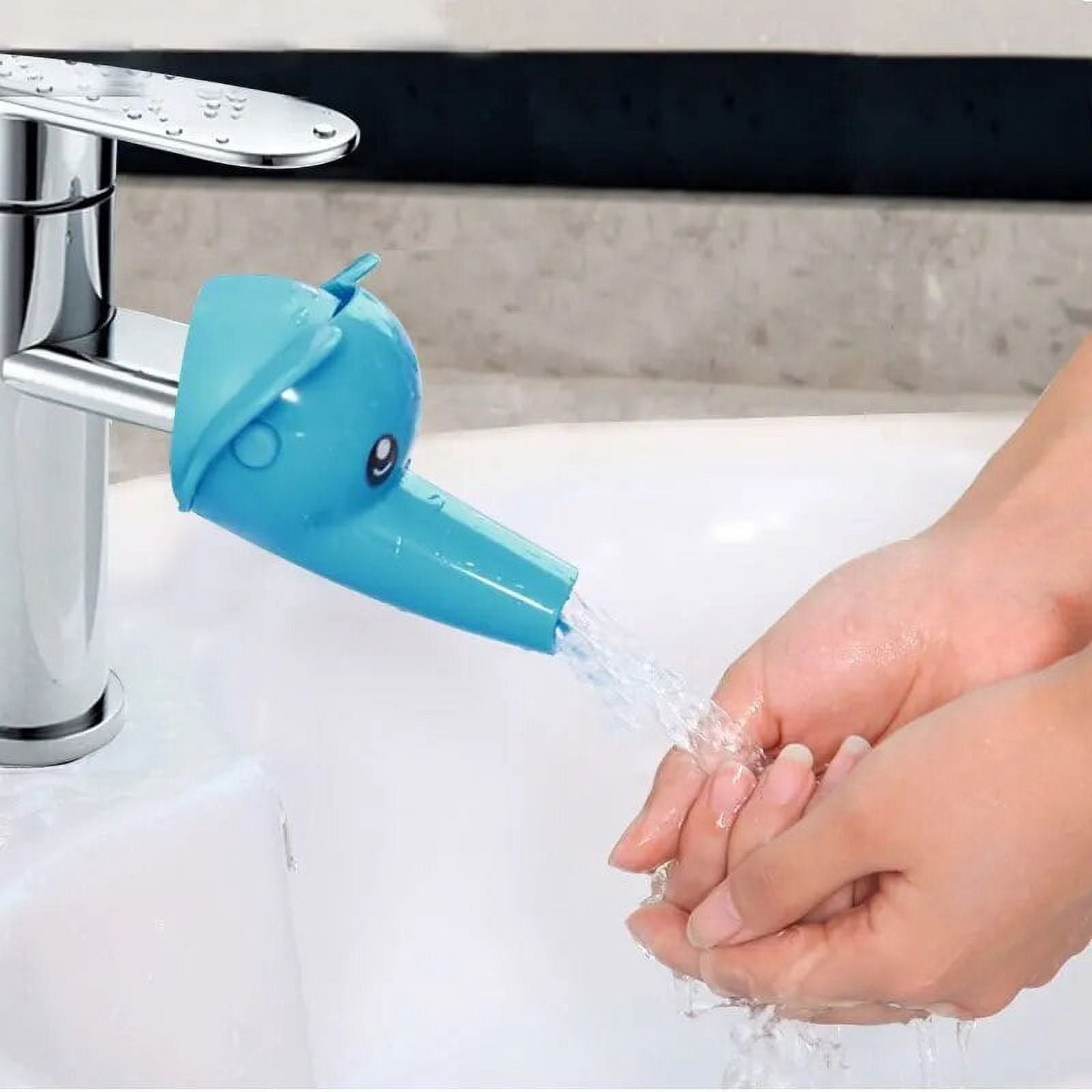 Kid Faucet Extender Sink Accessories Animal Toddler Elephant Duck ...