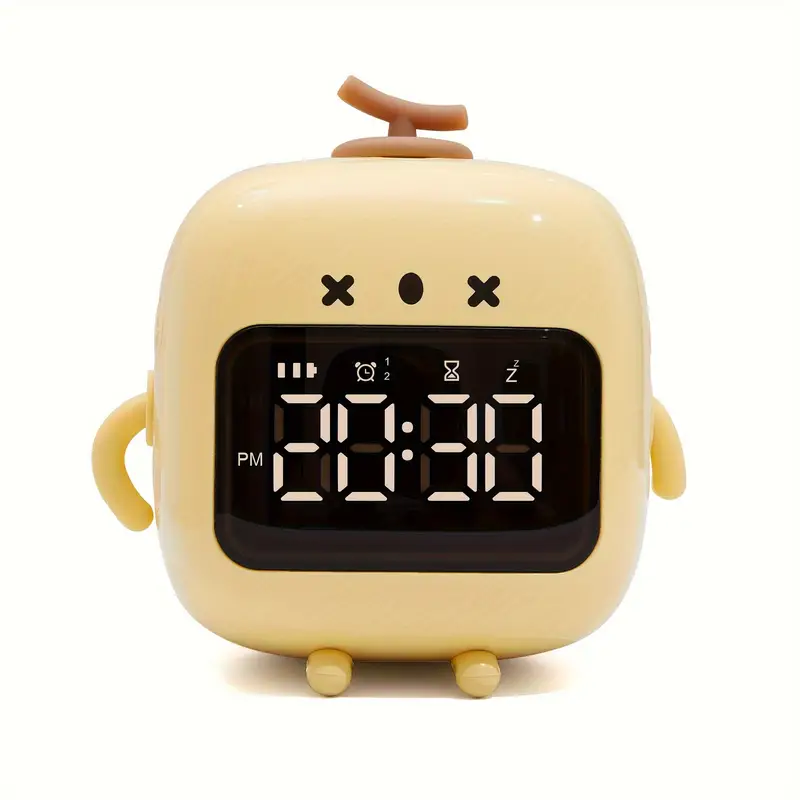 Kid-Friendly LED Digital Alarm Clock with USB Charging, Loud Alarm ...