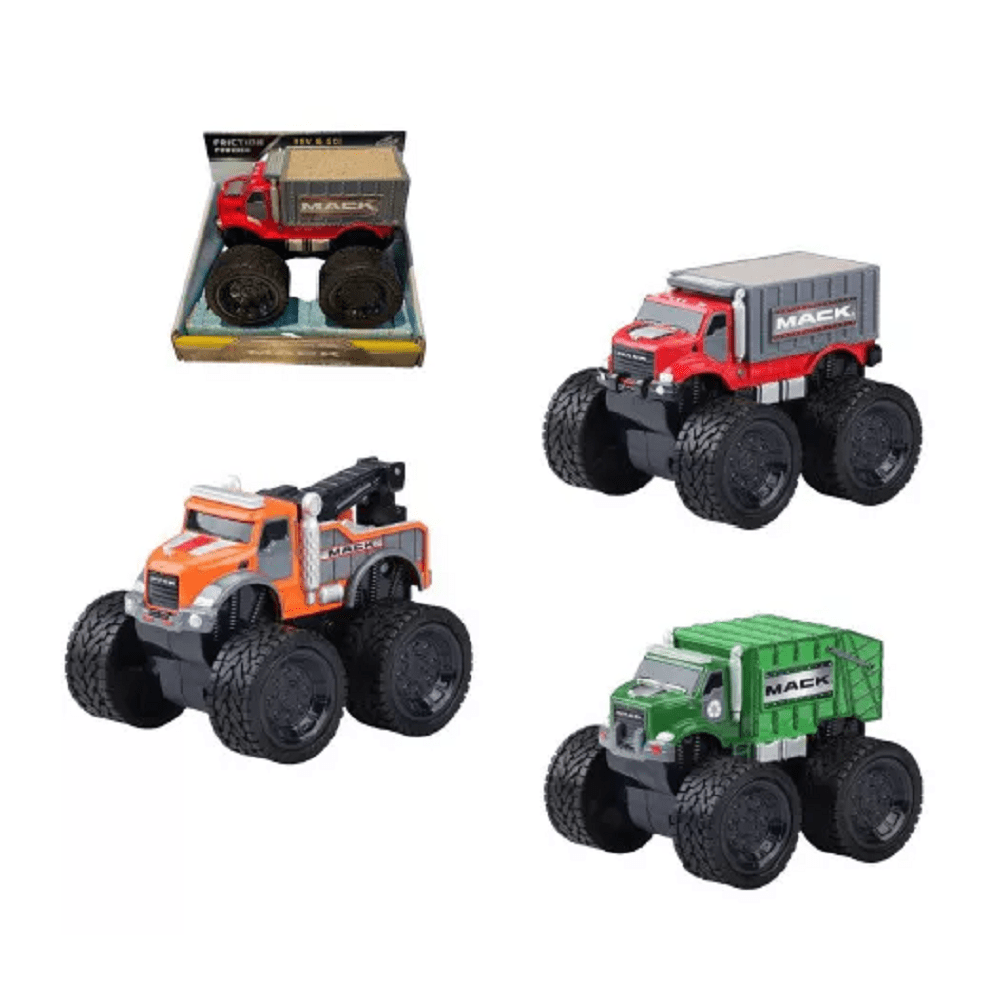 Kid Galaxy 60266 Single Friction Powered Fun Mack Truck - Walmart.com