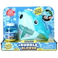 Kid Galaxy non-stop fun motorized handheld shark bubble blower with 4 ...