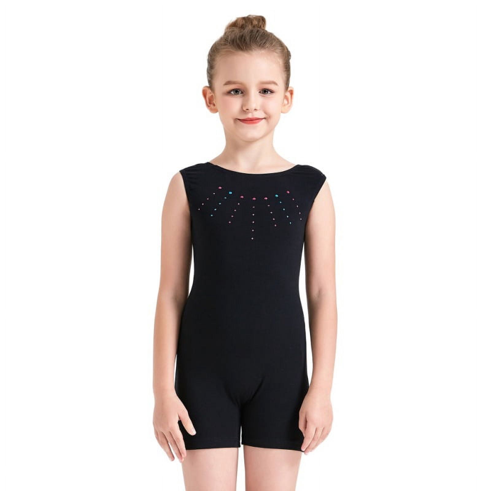 Kid Girls Dance Jumpsuit Children's One-piece Dance Suit - Walmart.com