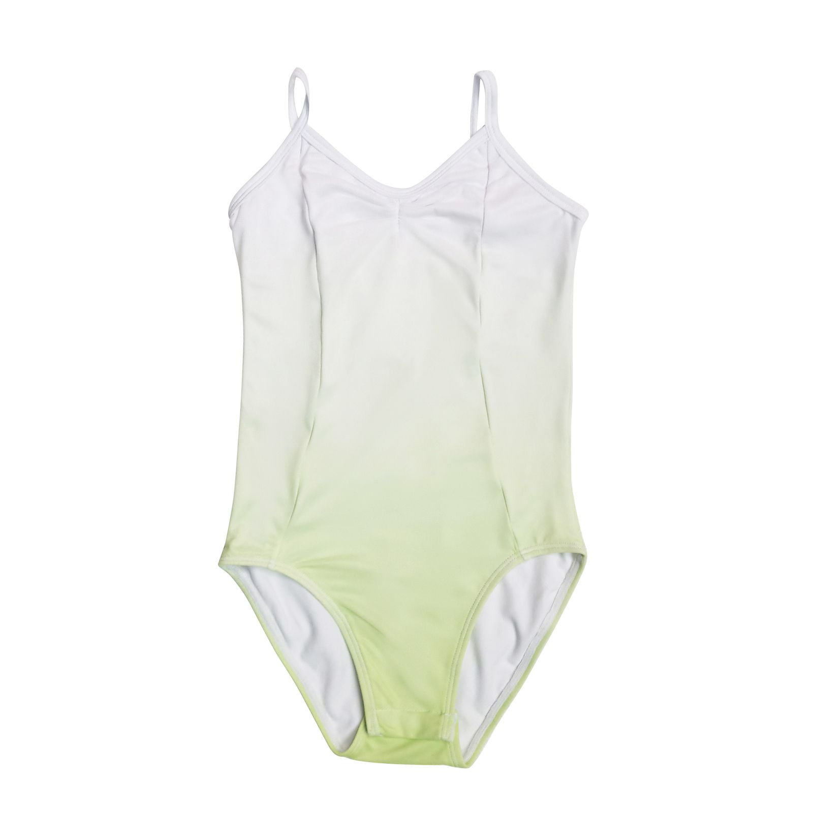 Kid Girls Spaghetti Straps High-Cut Sleeveless Leotard Ballet Dance ...