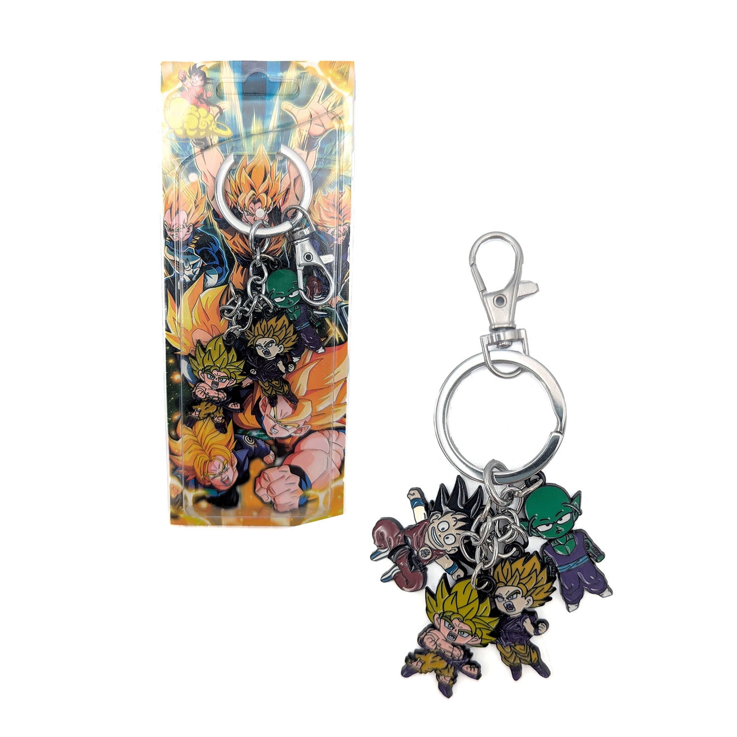 Kid Goku SS Gohan Piccolo - DragonBall Z 1" Keychain 4 pc. Pendant ...