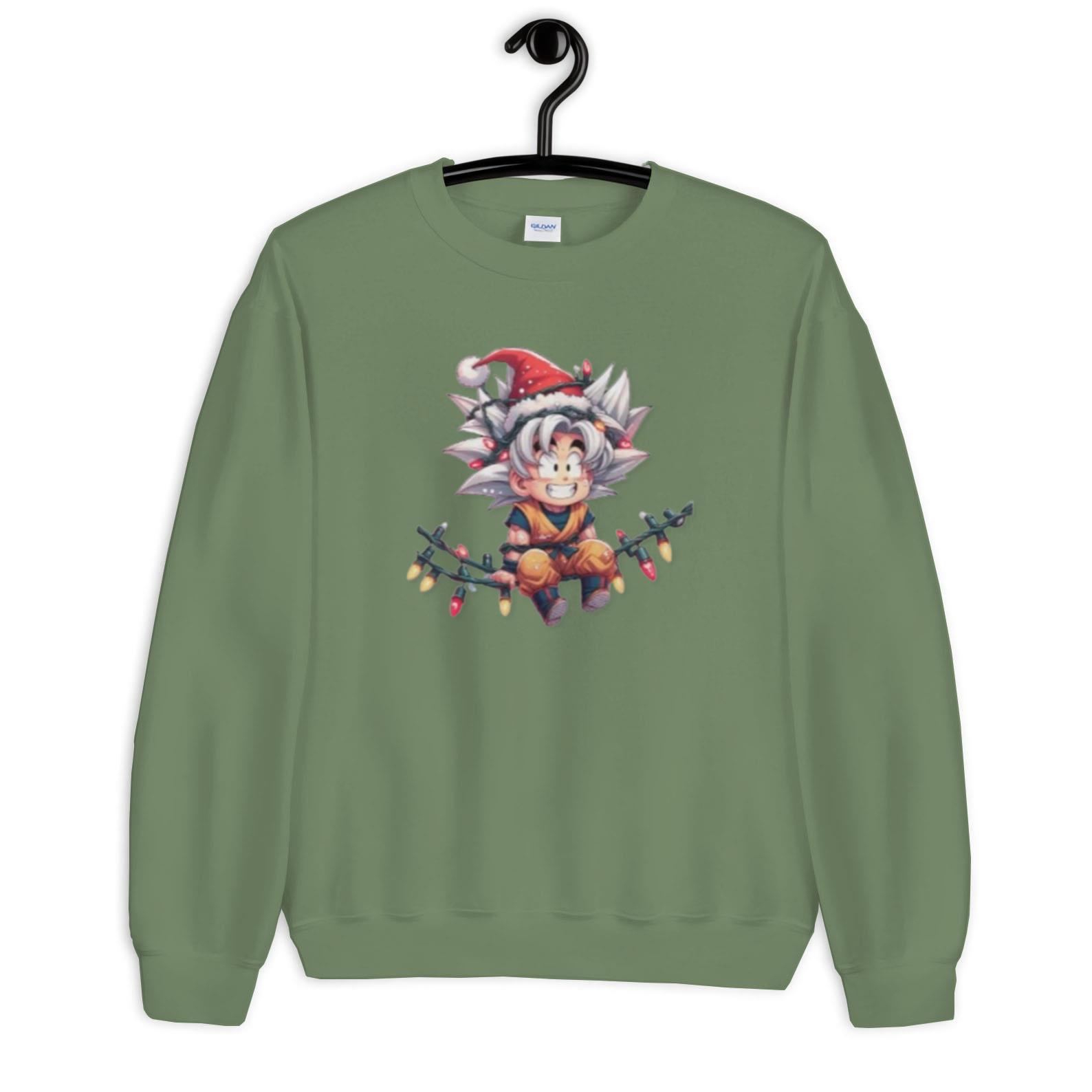 Kid Goku Ultra Instinct Christmas Classic T-Shirt-removebg-preview ...