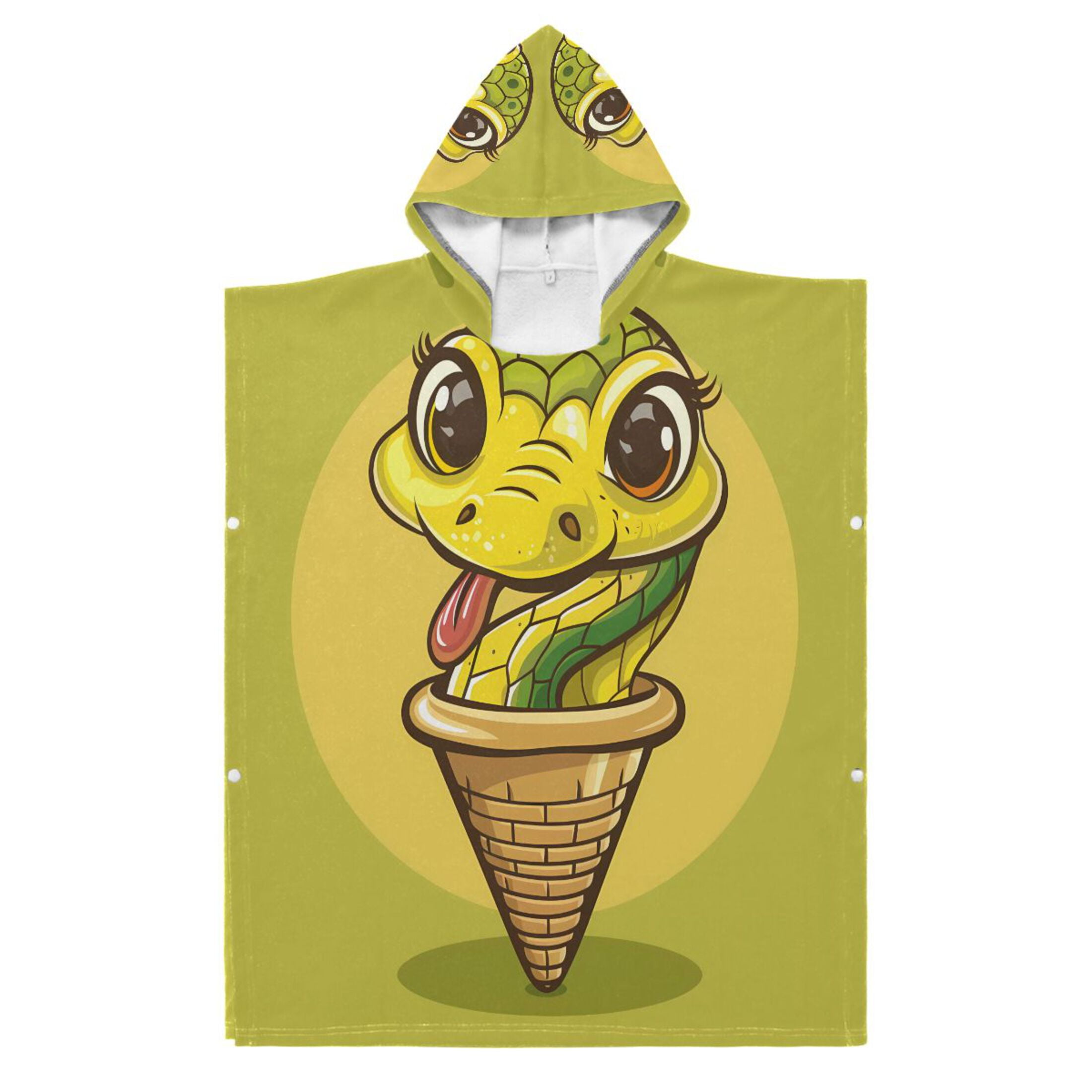 Kid Hooded Beach Towel Bath Poncho Towels Soft Absorbent Quick Dry for ...