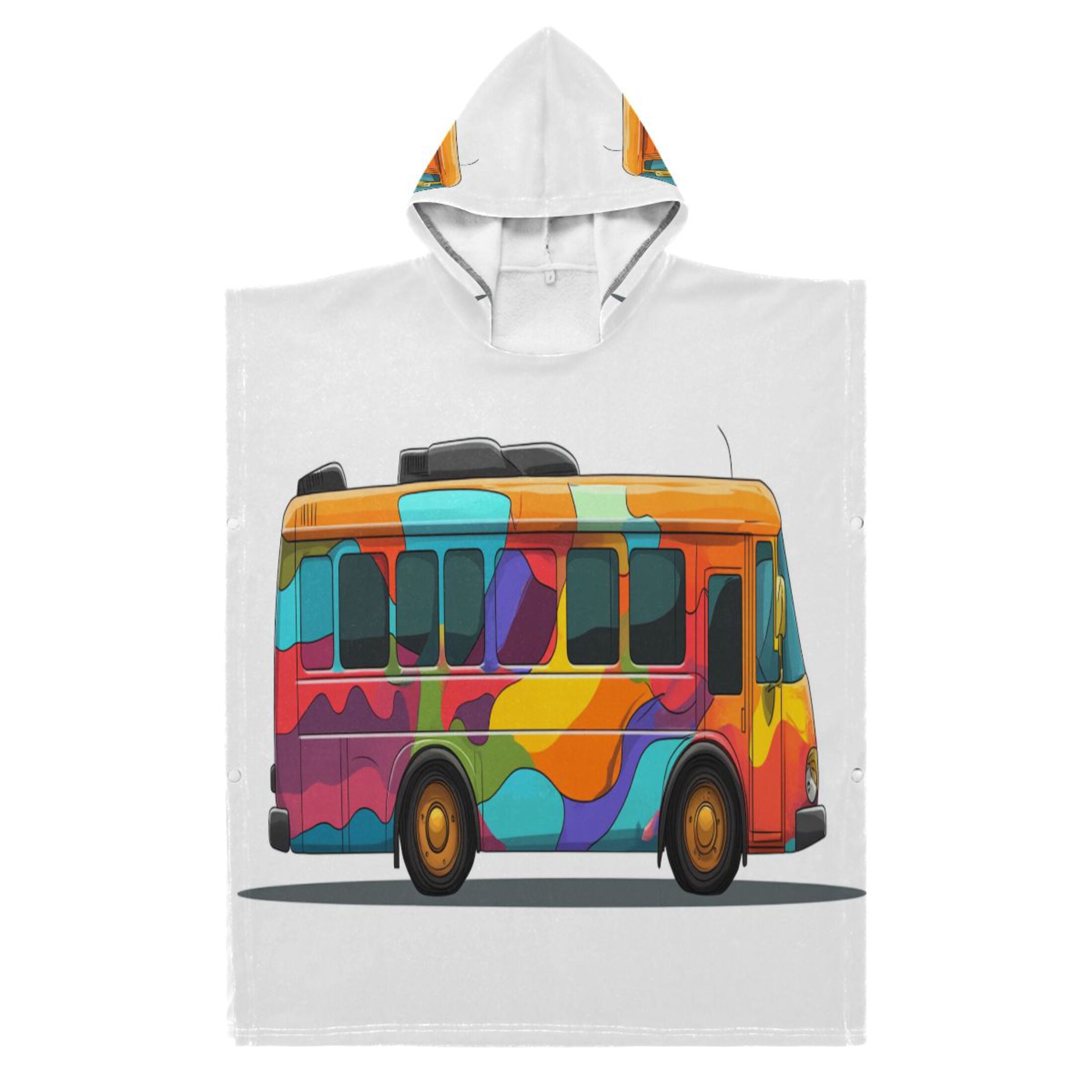 Kid Hooded Beach Towel inch Bath Poncho Towels Soft Absorbent Quick Dry ...