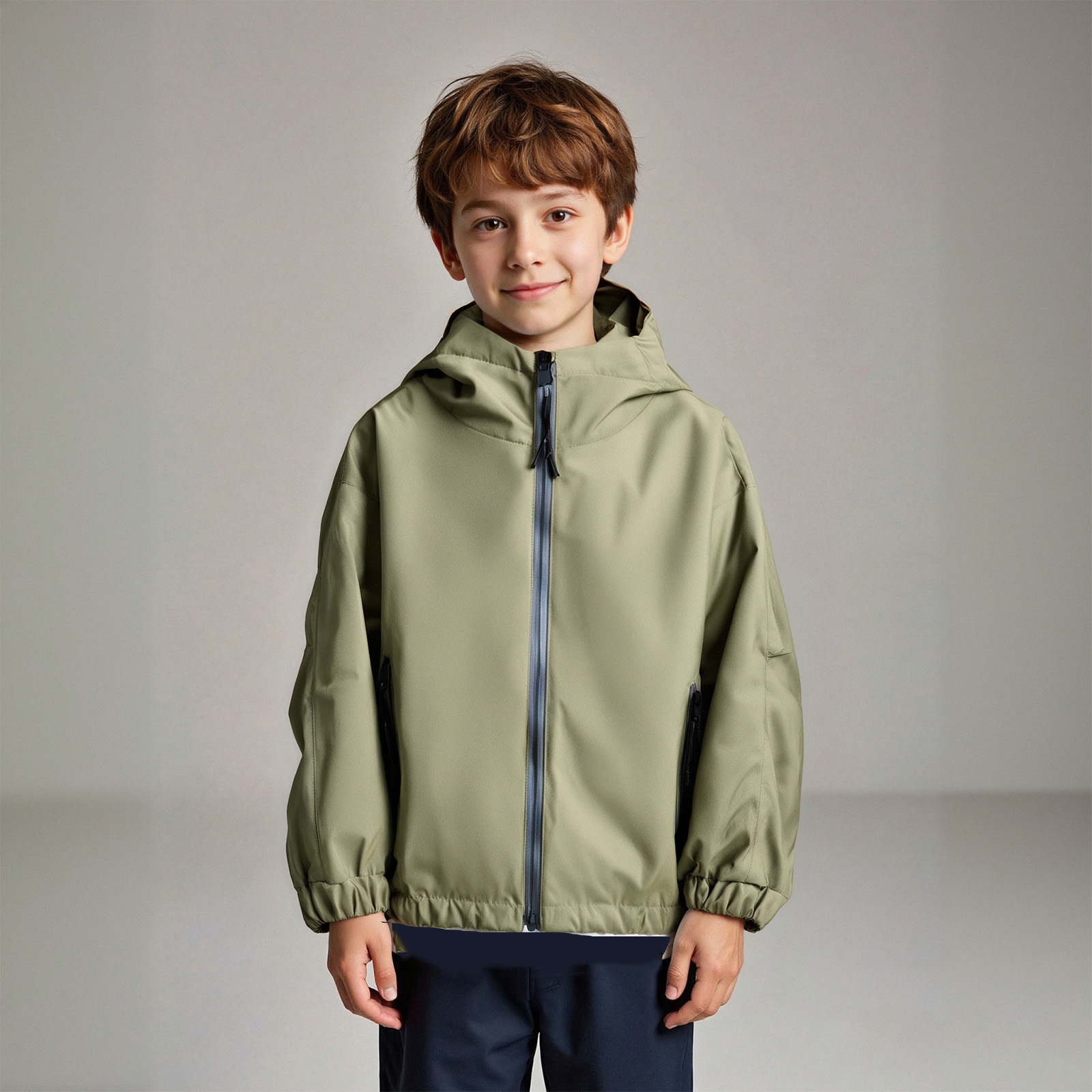 Kid Jacket Boys Girls Windbreaker Jacket Zip Up Hoodie Girls ...