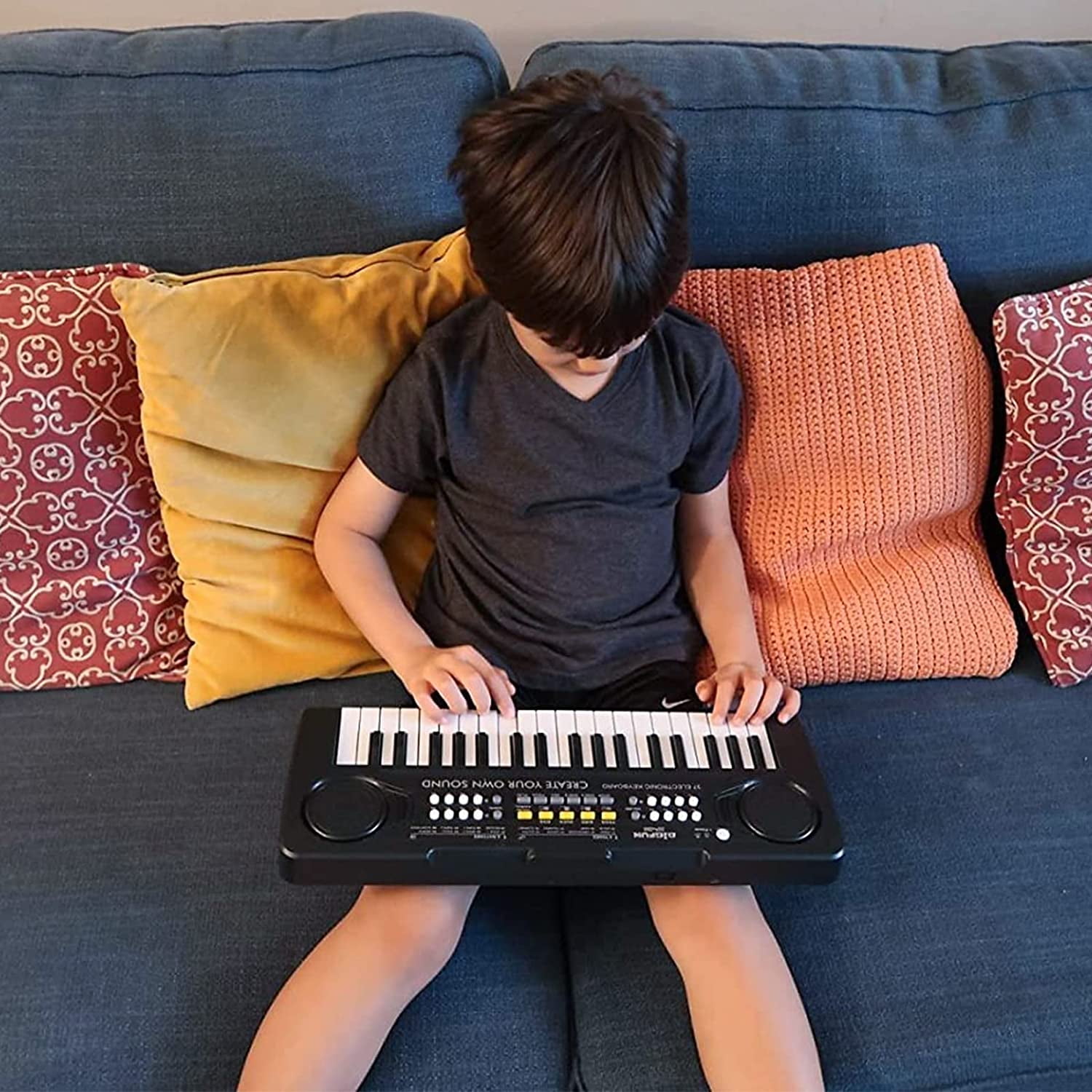 Kid Keyboard Piano - 37 Keys Electronic Musical Toy for 3-8 Year Olds ...