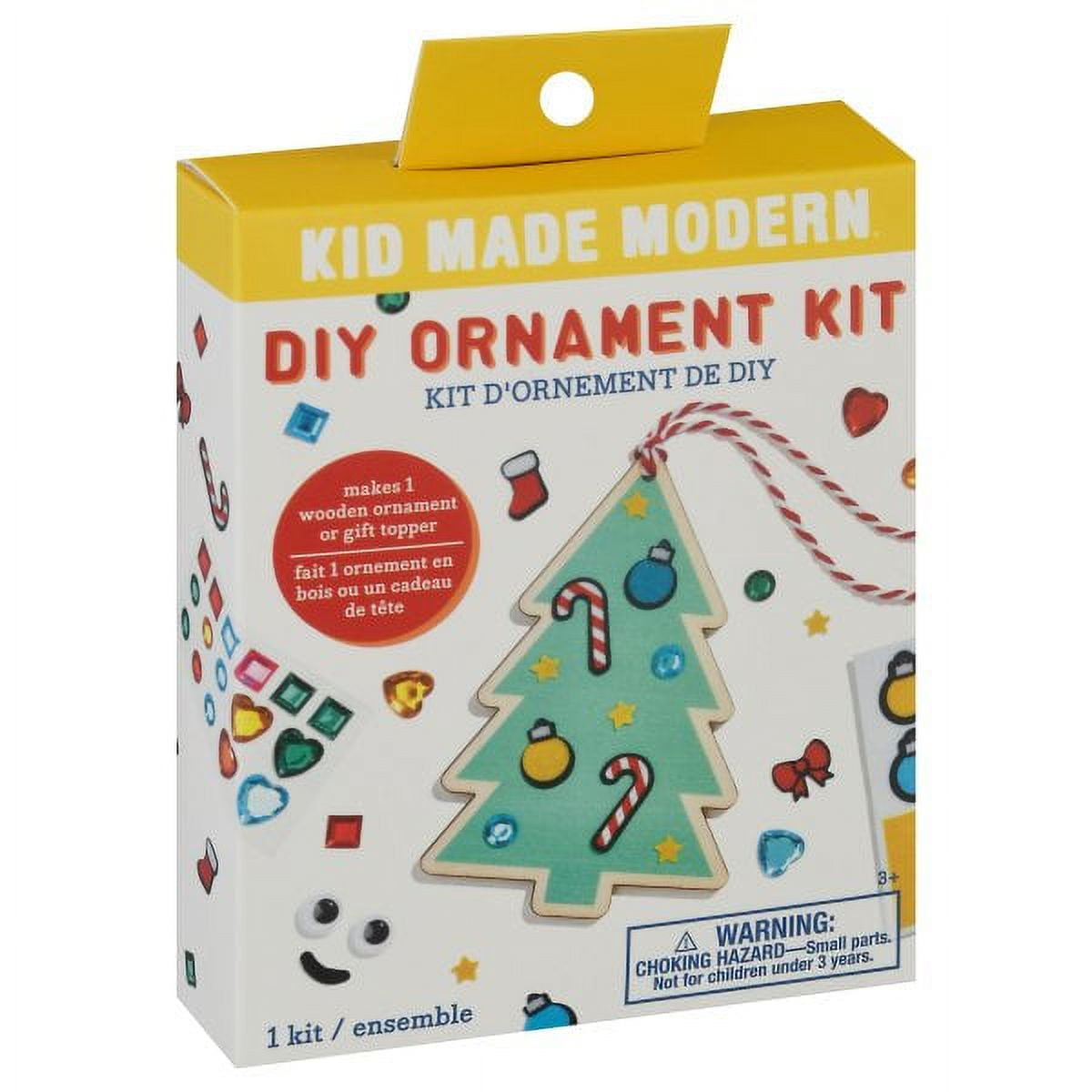 Kid Made Modern DIY Ornament Kit - Tree - Walmart.com