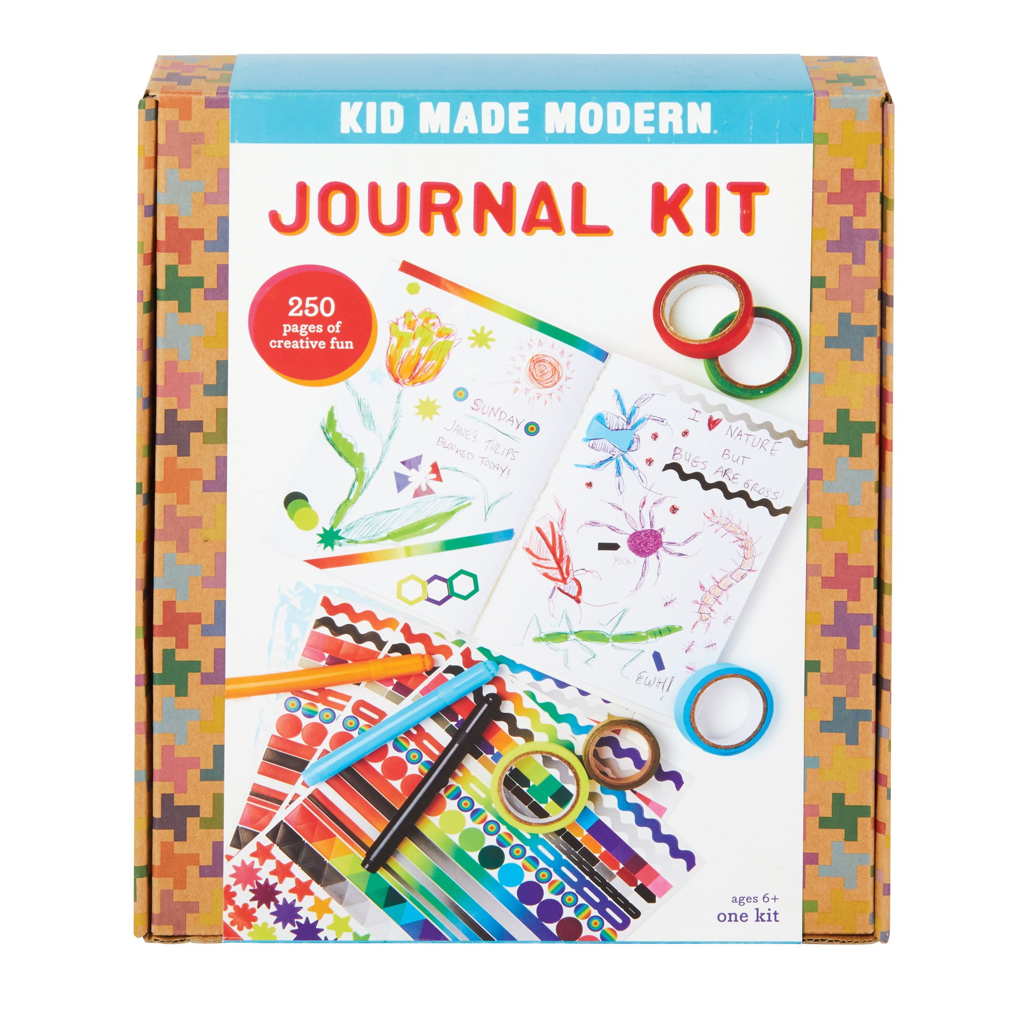 Kid Made Modern Design Your Own Journal Kit - Walmart.com