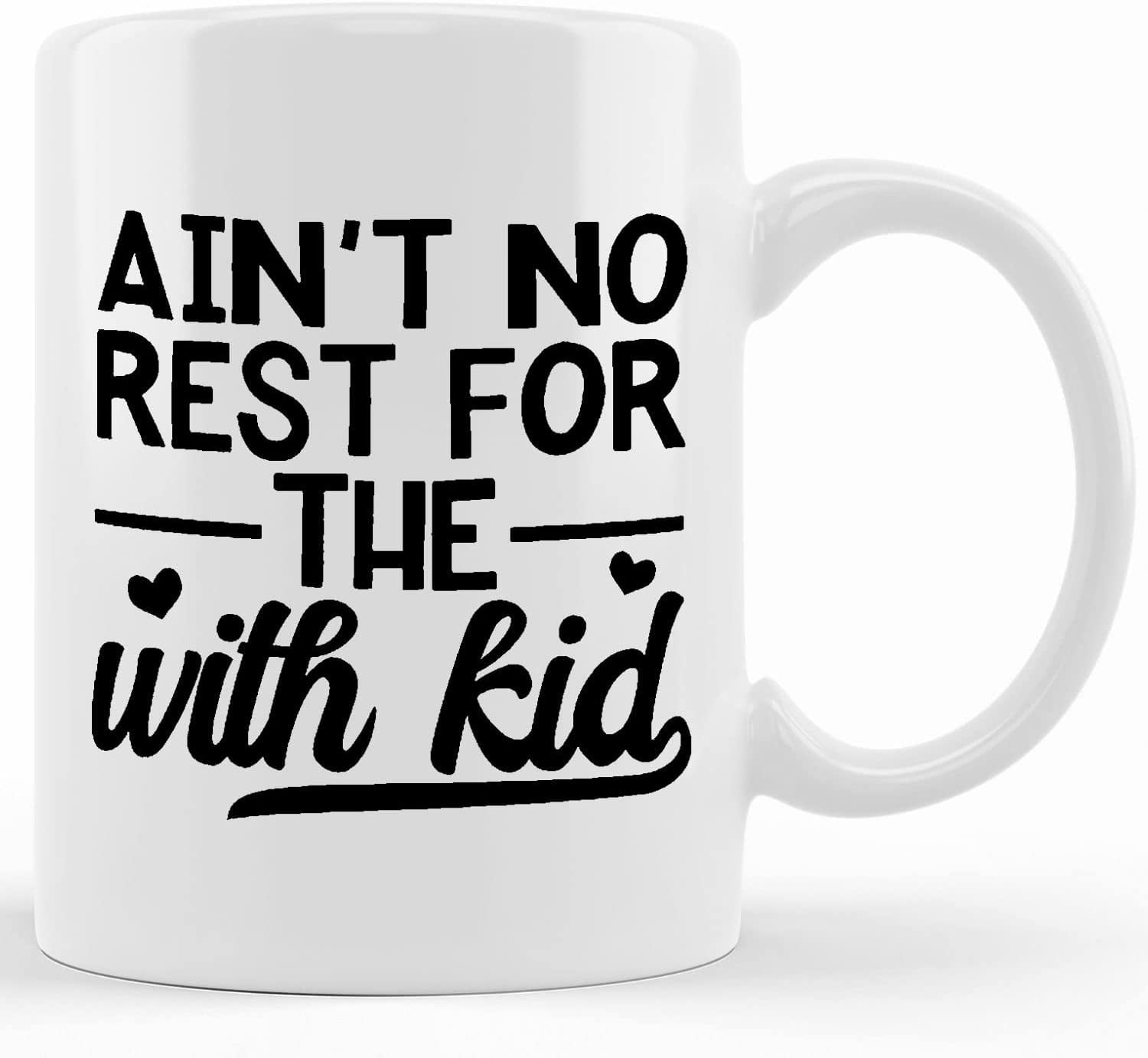 Kid Mom Mug, Kid Mom Gift, No Rest Mom Mug, No Rest Mom Gift, Mom Duty ...