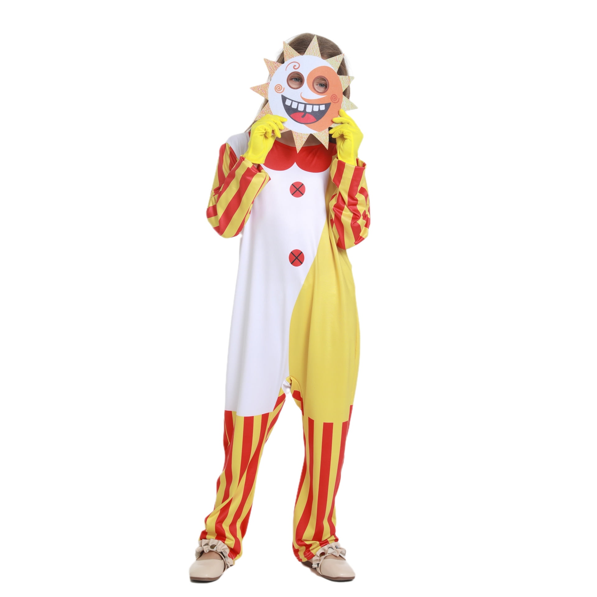 Kid Moon Sun Clown Cosplay Costume Halloween Party Outfits Costume ...