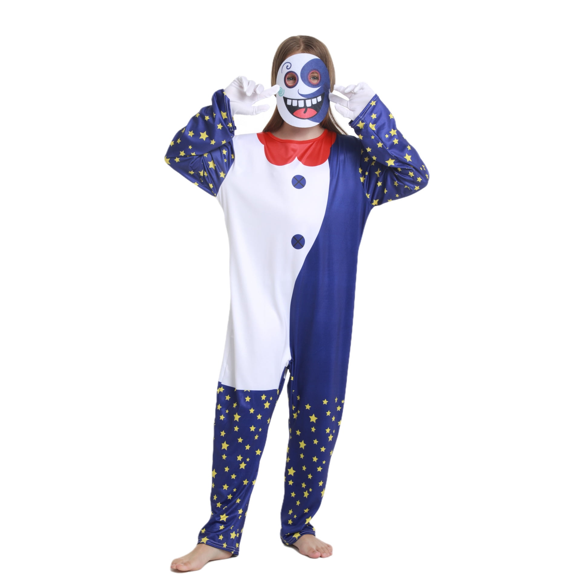 Kid Moon Sun Clown Cosplay Costume Halloween Party Outfits Costume ...