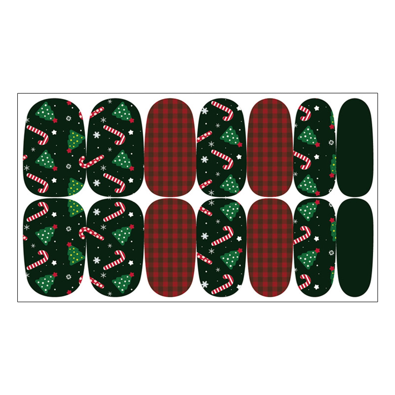 Kid Nails Nail Sheets Polish Color Street Clear Nail Stickers for Girls ...