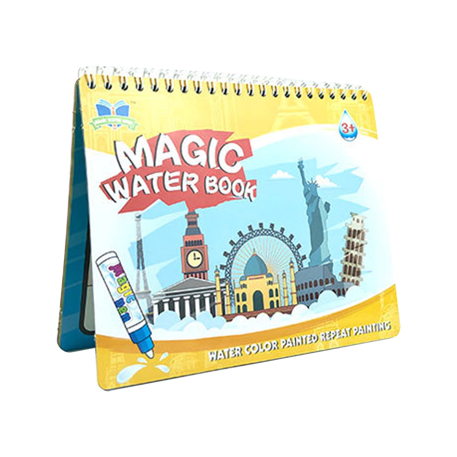 Kid New Educational Toys Erasable Coloring Book Color Painting Water ...