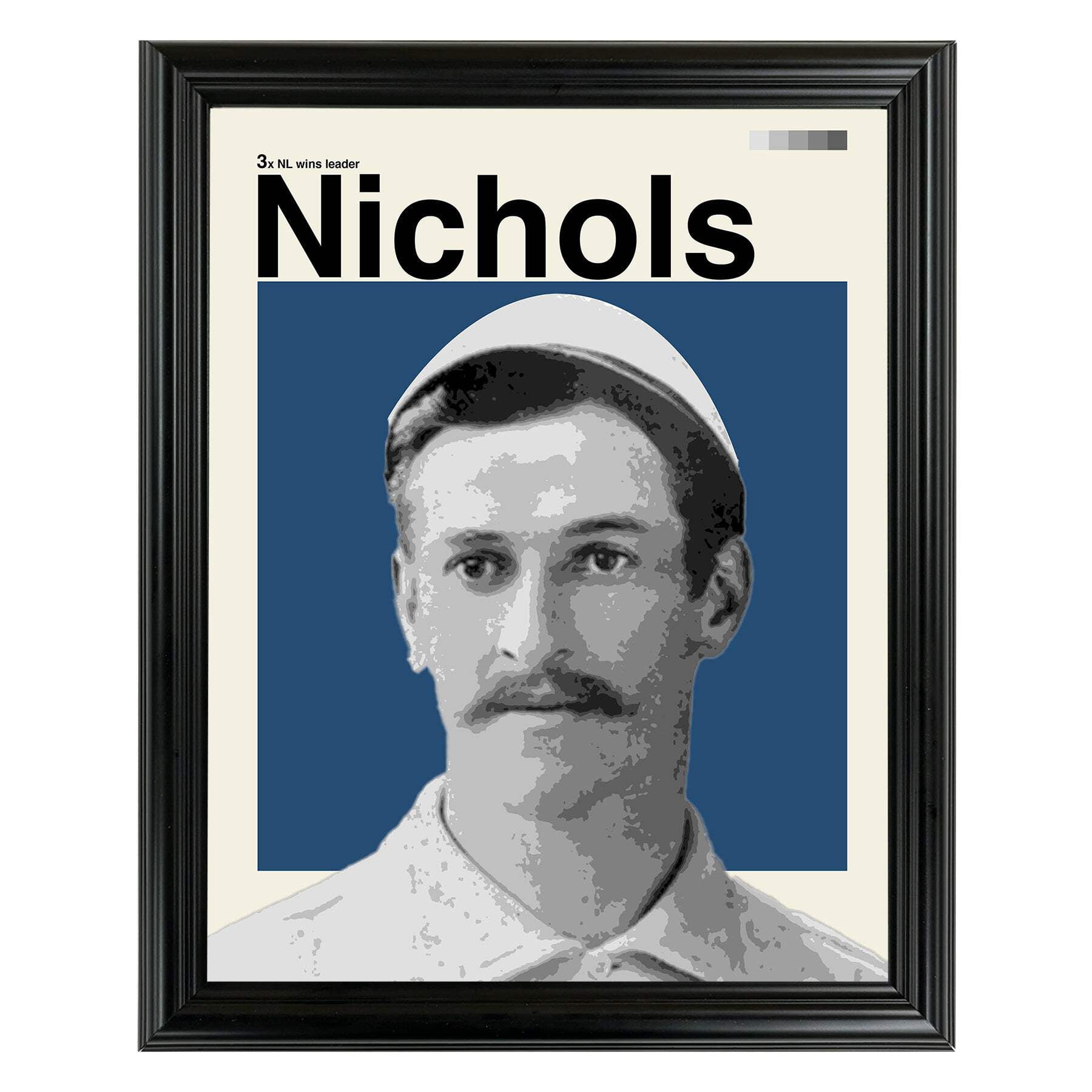 Kid Nichols Framed Sports Art Photo by Thomas Maxwell - Walmart.com
