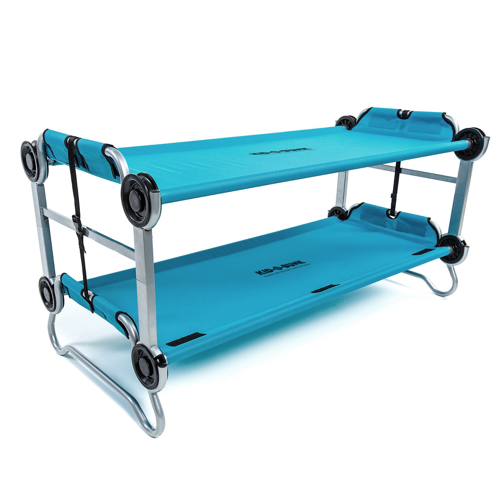 Disc-O-Bed Youth Double Cot Kid-O-Bunk w/ 200 Pound Capacity & Carry ...