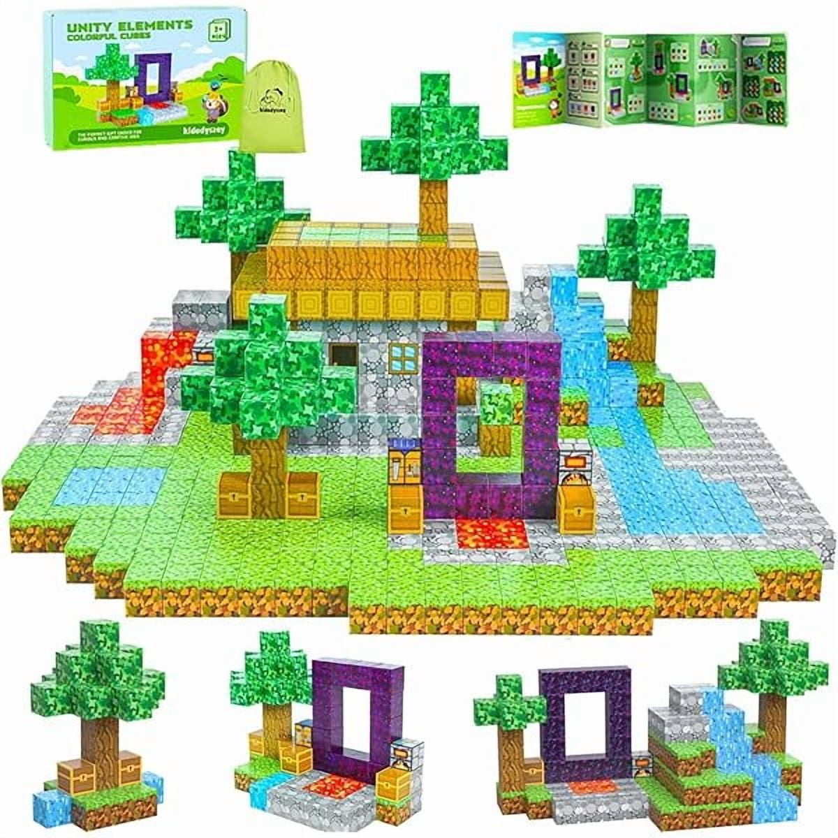 Kid Odyssey Magnetic Blocks - Mine Magnet Portal World Set, Building ...