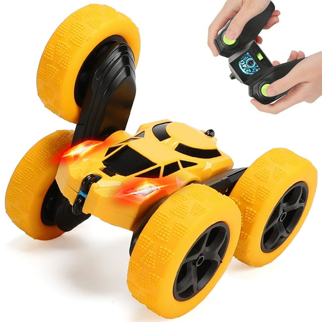 Kid Odyssey RC Stunt Car, 360° Flips, Double Sided, High Speed 7.5Mph ...