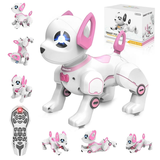 Kid Odyssey RC Robot Dog, Electronic Pet Dog with Voice Control ...