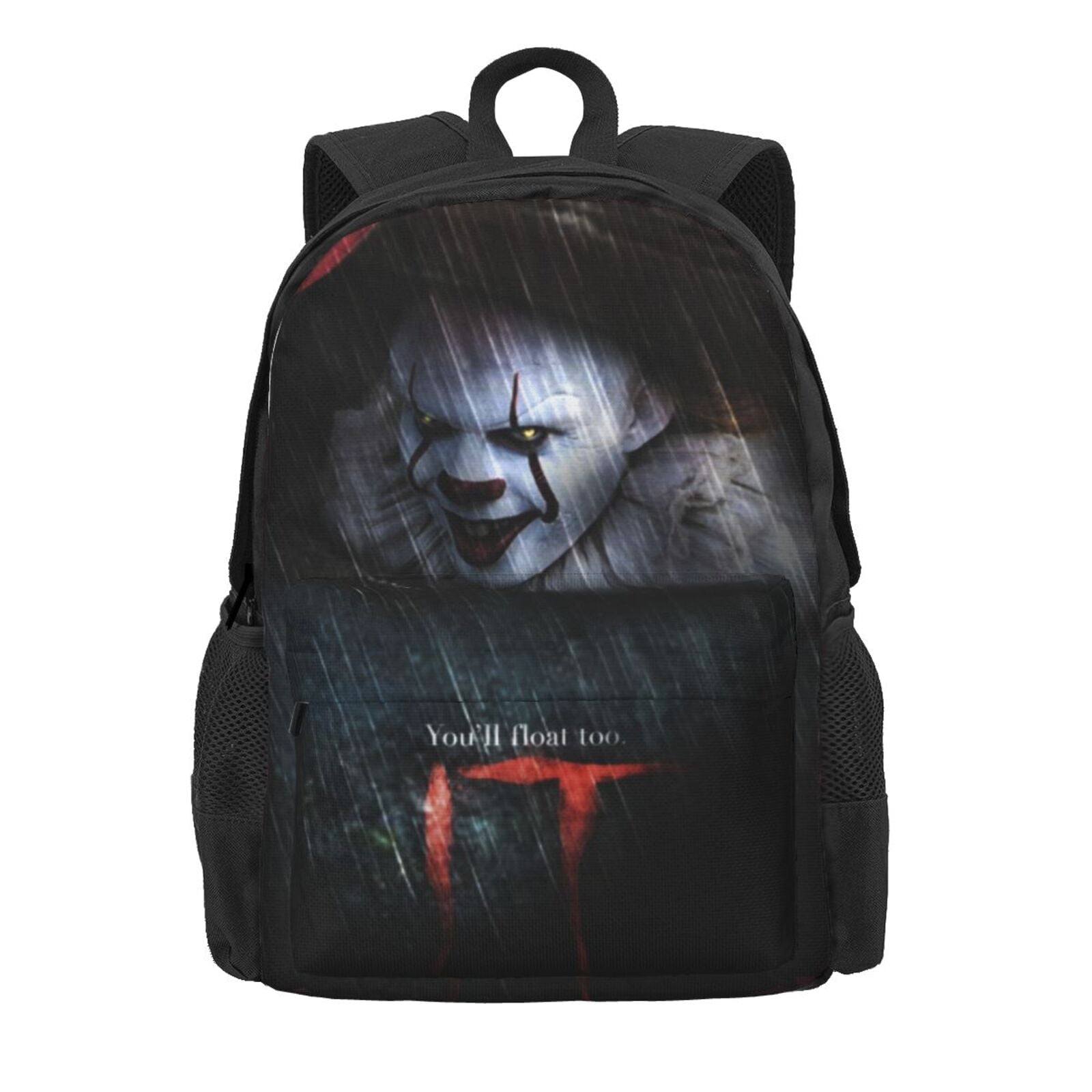 Kid Pennywise School Backpack Bookbag Daypack School Bag For Teens Boys ...