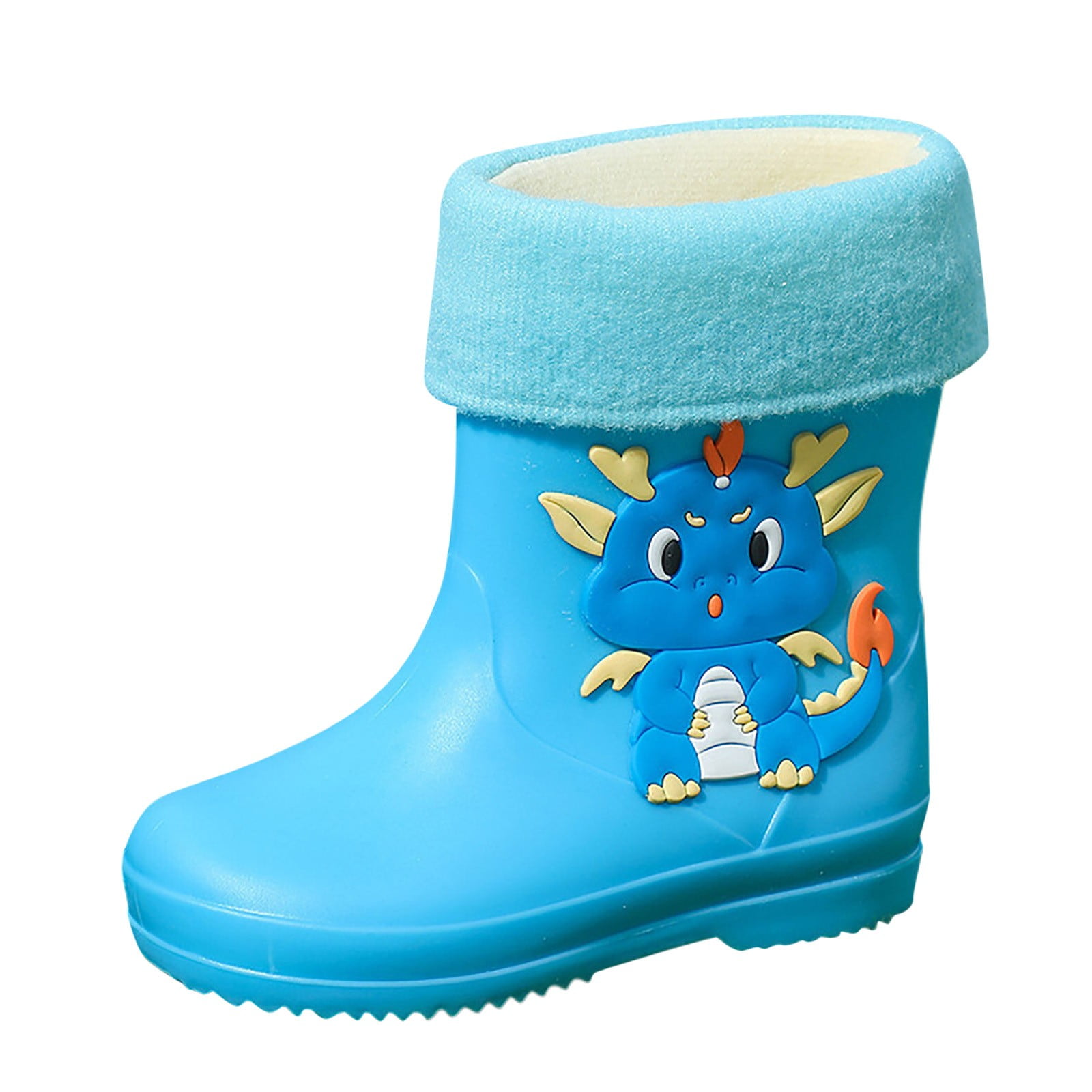 Kid Rain Boots Kids Toddler Lightweight Short Rain Boots Dinosaur ...