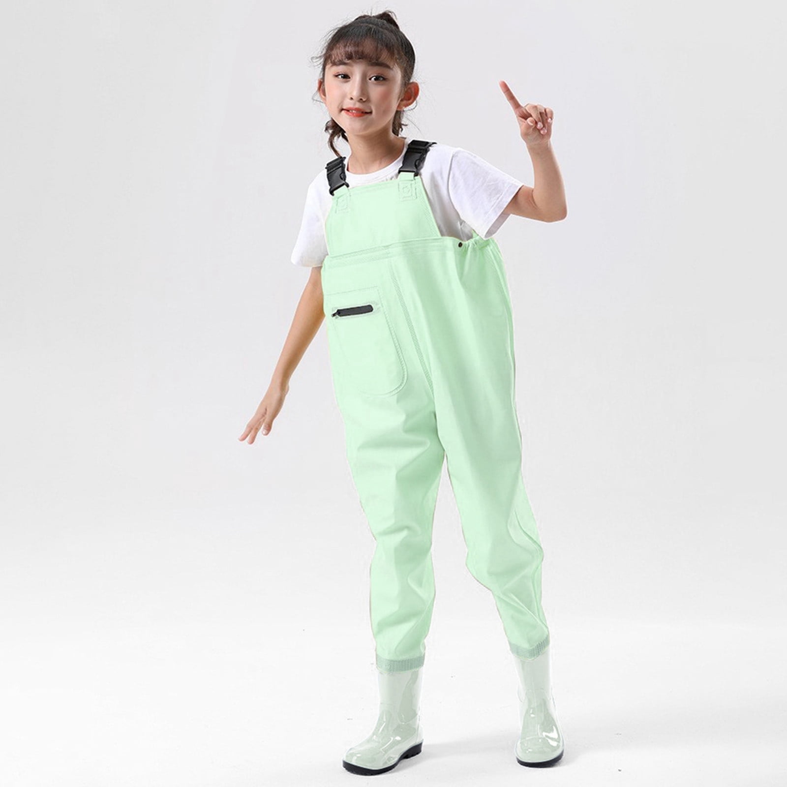 Kid Rain Pants Toddler Girls Waterproof Pants Kids Proof Solid ...