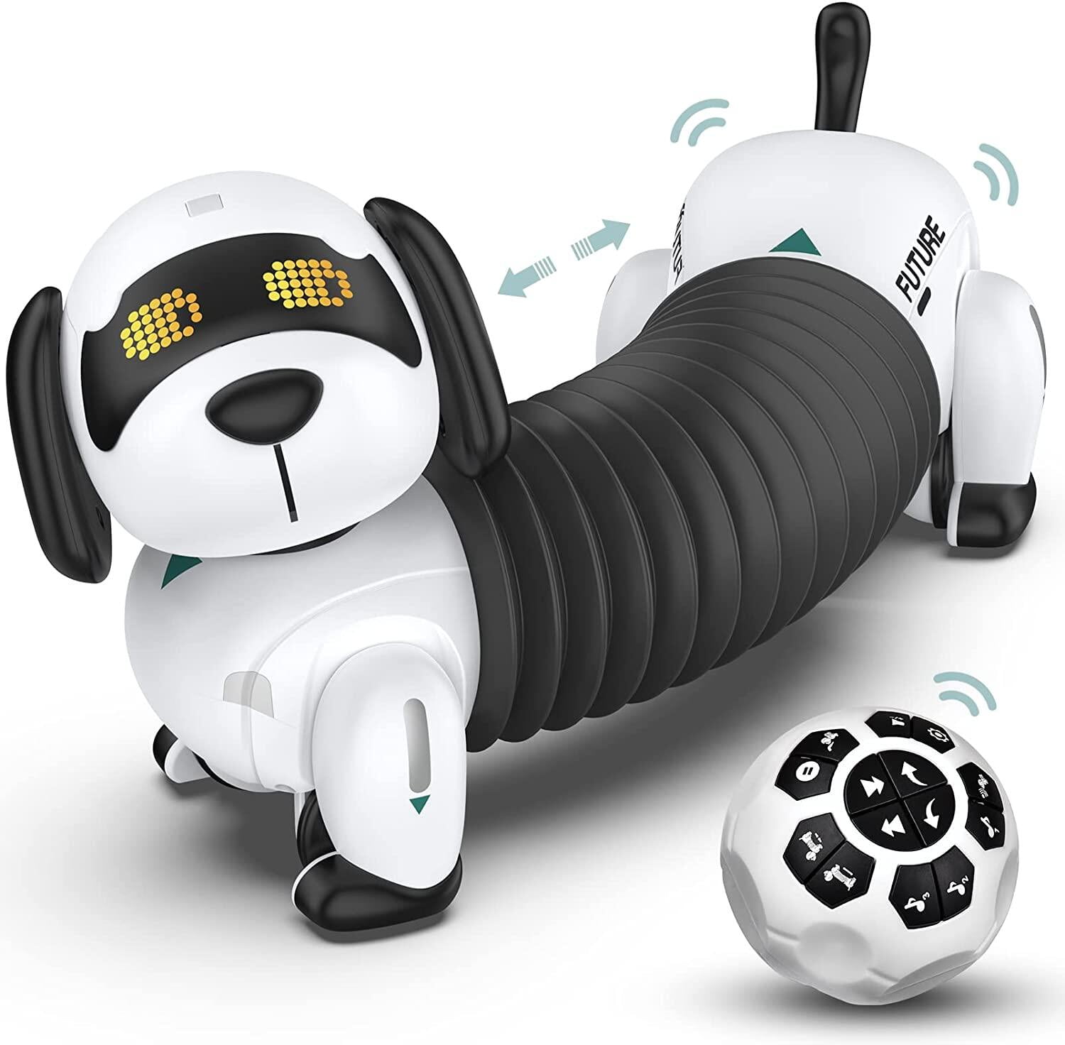 Kid Remote Control Electronic Dog - Robotic Pet Interactive Robot ...
