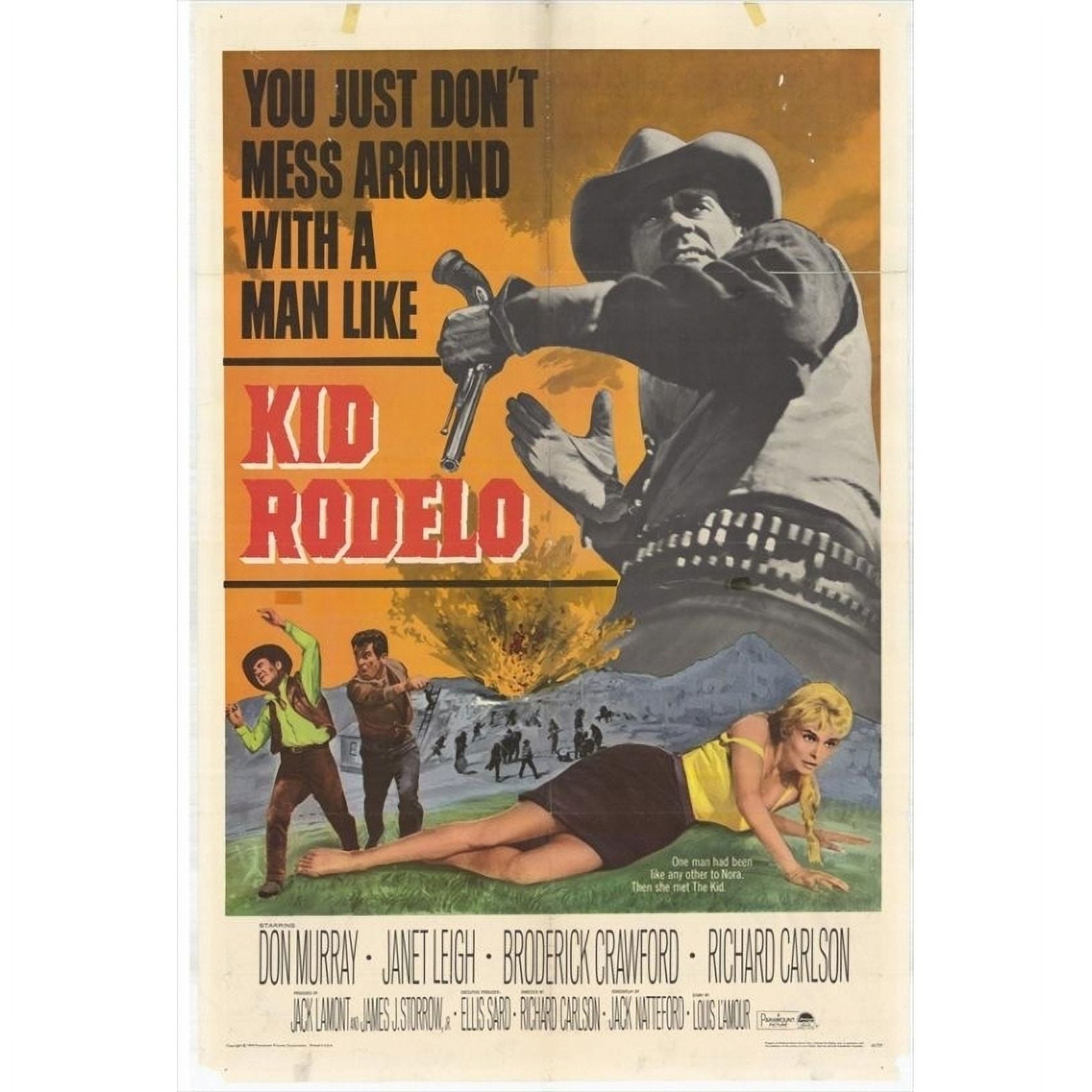 Kid Rodelo Movie Poster (11 x 17) - Walmart.com