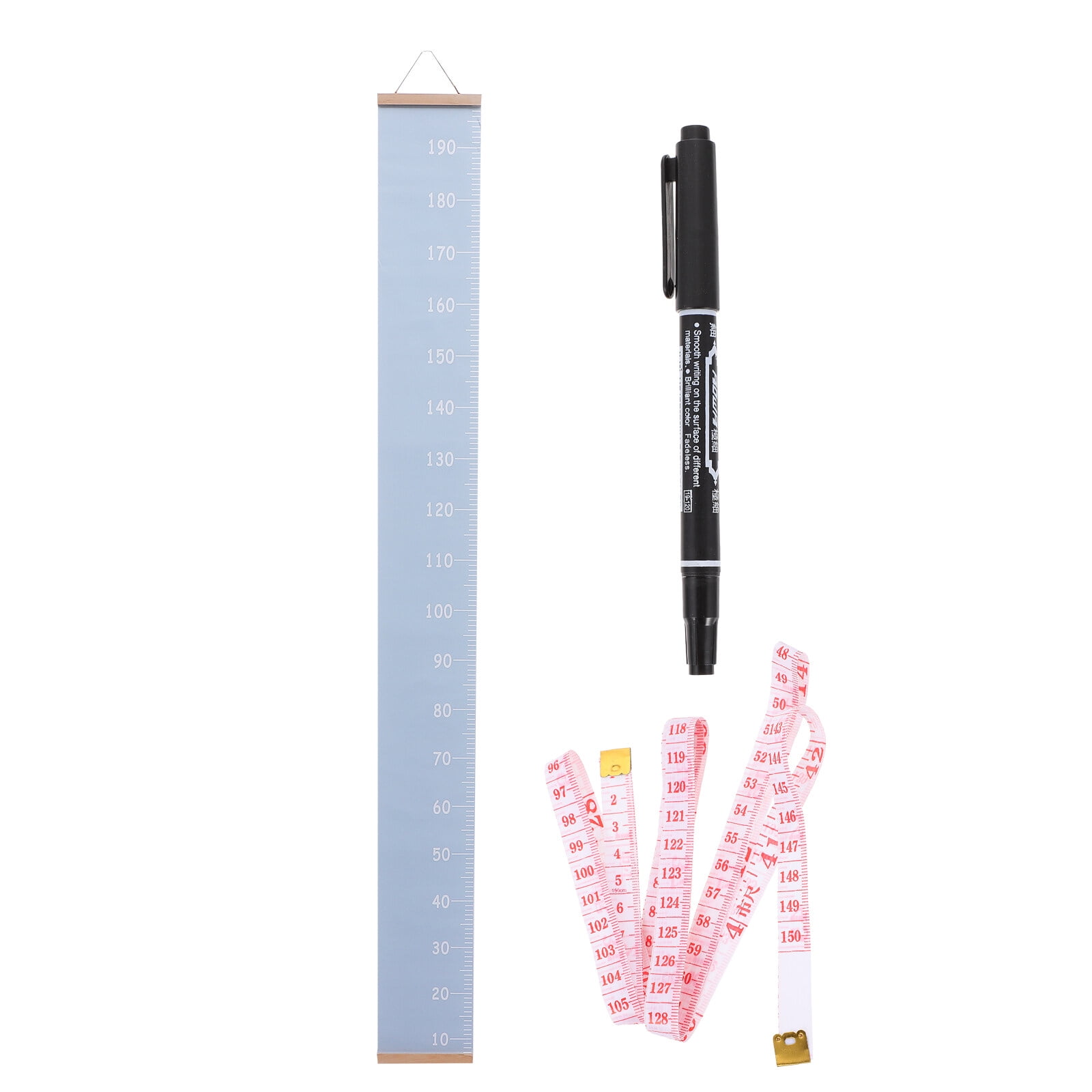 Kid Room Ruler Height Measuring Wall Hanging Chart Girl - Walmart.com