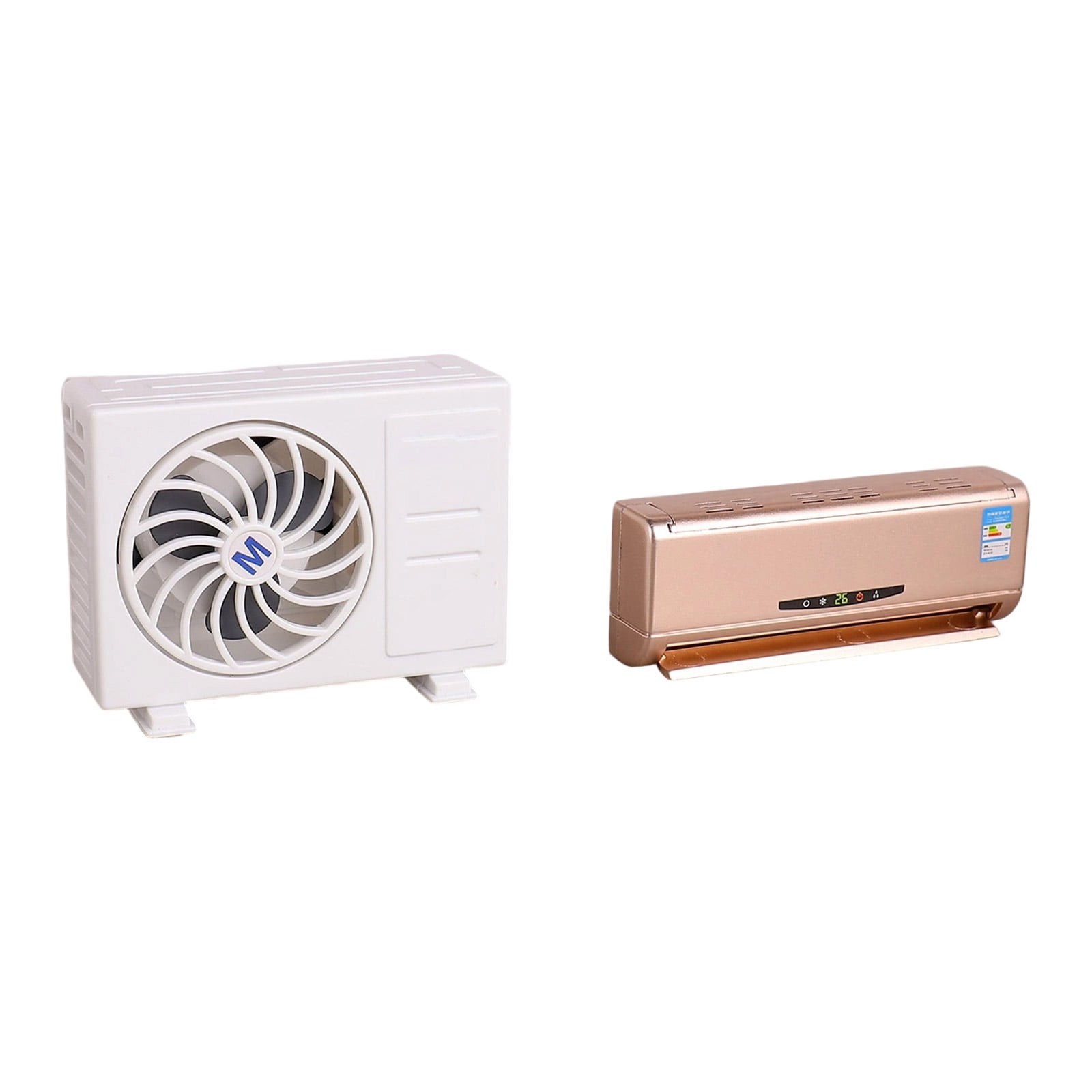 Kid Safe Solar Operated Air Conditioners Model Realistic ABS Design ...