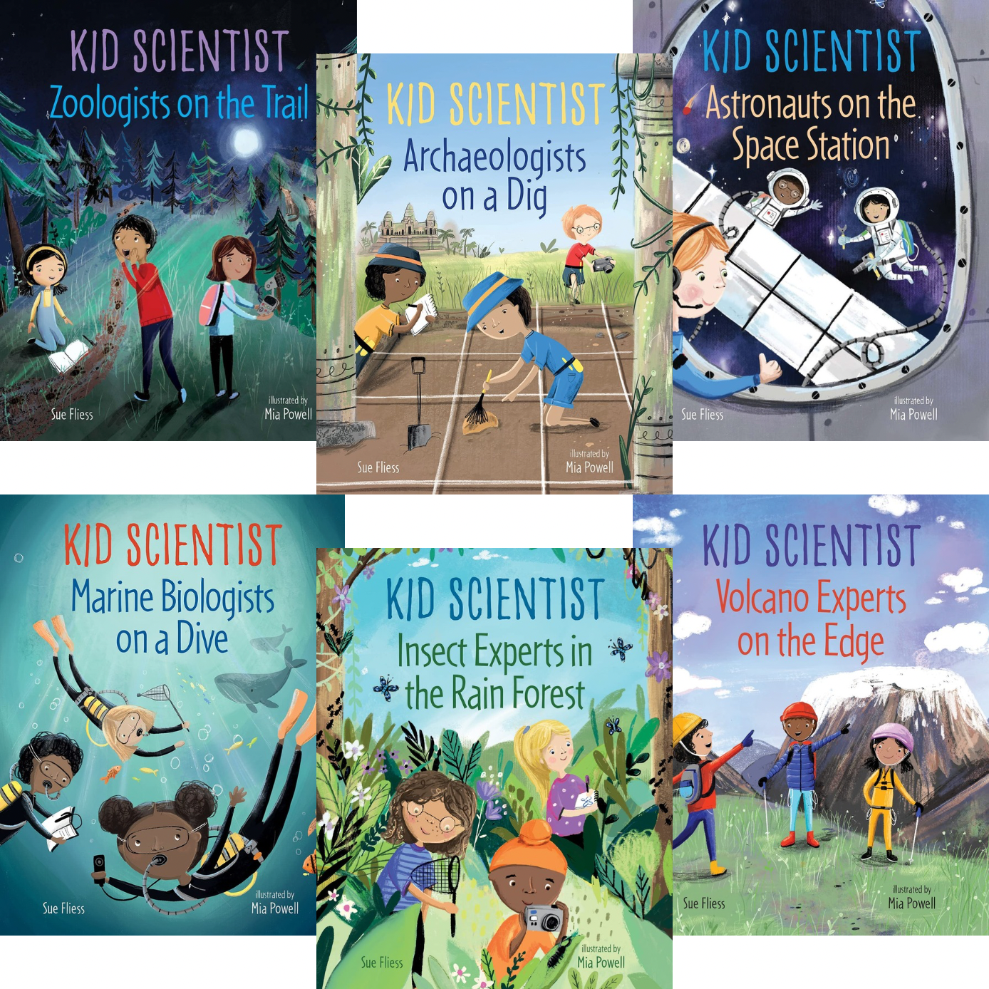 Kid Scientist : Zoologists on the Trail; Archaeologists on a Dig ...