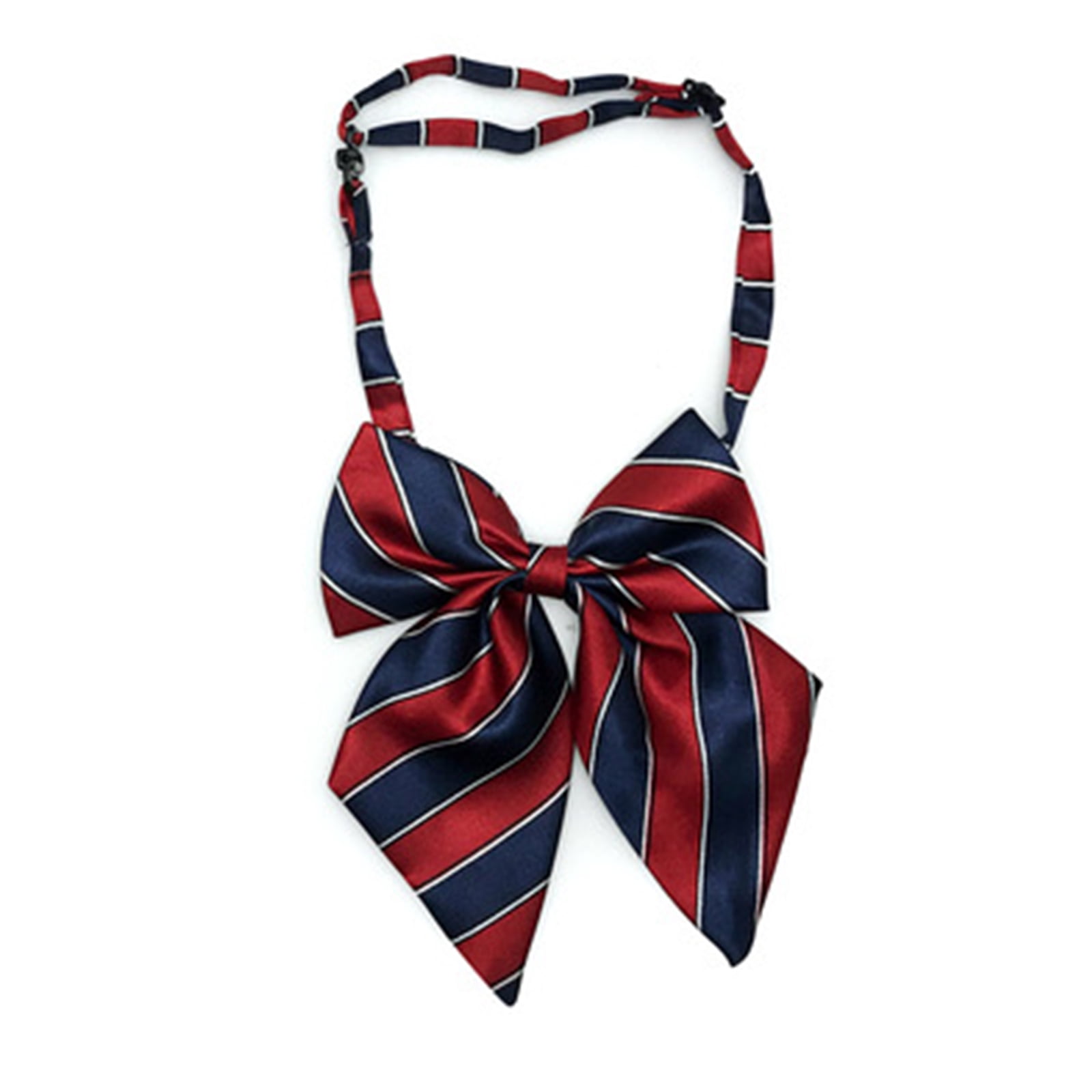 Kid Striped Tie for School Graduation Boy Neckties Bow Tie for Kid Pre ...