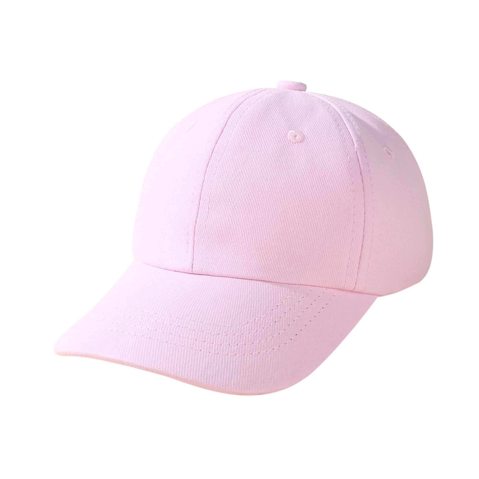 Kid Sun Hat Boy Girl Wide Brim Solid Color Sun-Proof Baseball Cap ...