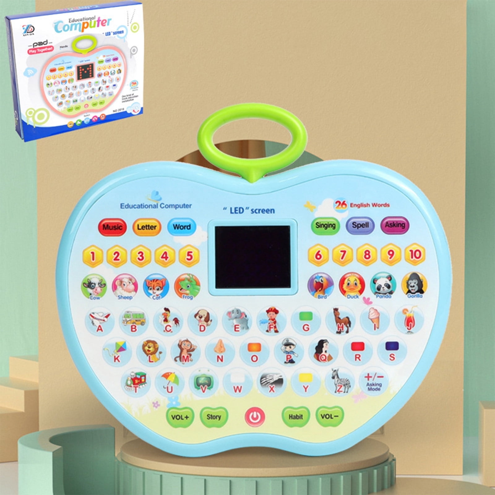 Kid Tablet Learning Pad Interactive Toy with Screen -Educational Toys ...