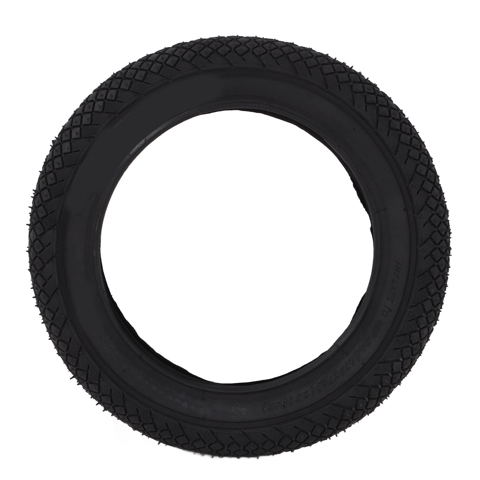 Kid Thick Non Slip Rubber Tyre Children's Bicycle Checkered Pattern ...