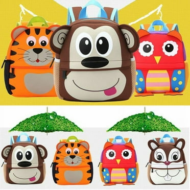 Cute Smiling Face with Stuck-Out Tongue Kid Children Backpack Bag ...