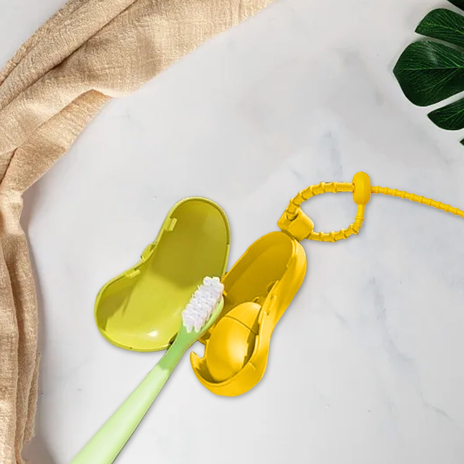 Kid Toothbrush Cover Travel Toothbrush Head Covers Banana Toothbrushs ...